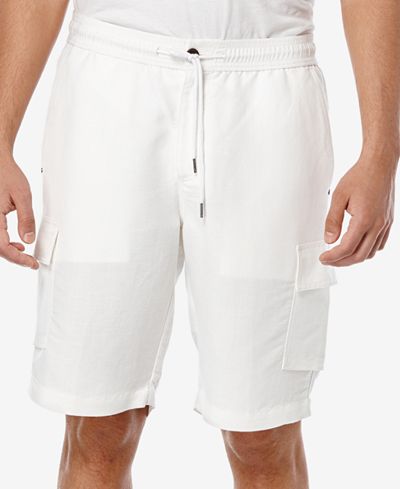 Cubavera Men's Big and Tall Drawstring Cargo Shorts - Shorts - Men - Macy's