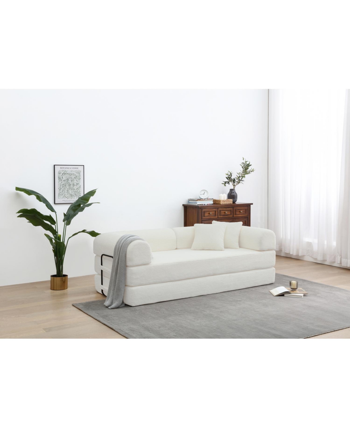 Click here for Streamdale Furniture Convertible Corduroy Sleeper... prices