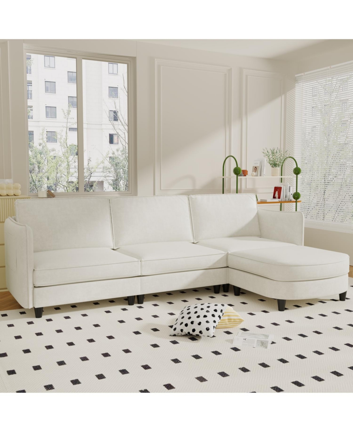 Click here for Streamdale Furniture 107.8" 3 Seater L-Shaped... prices