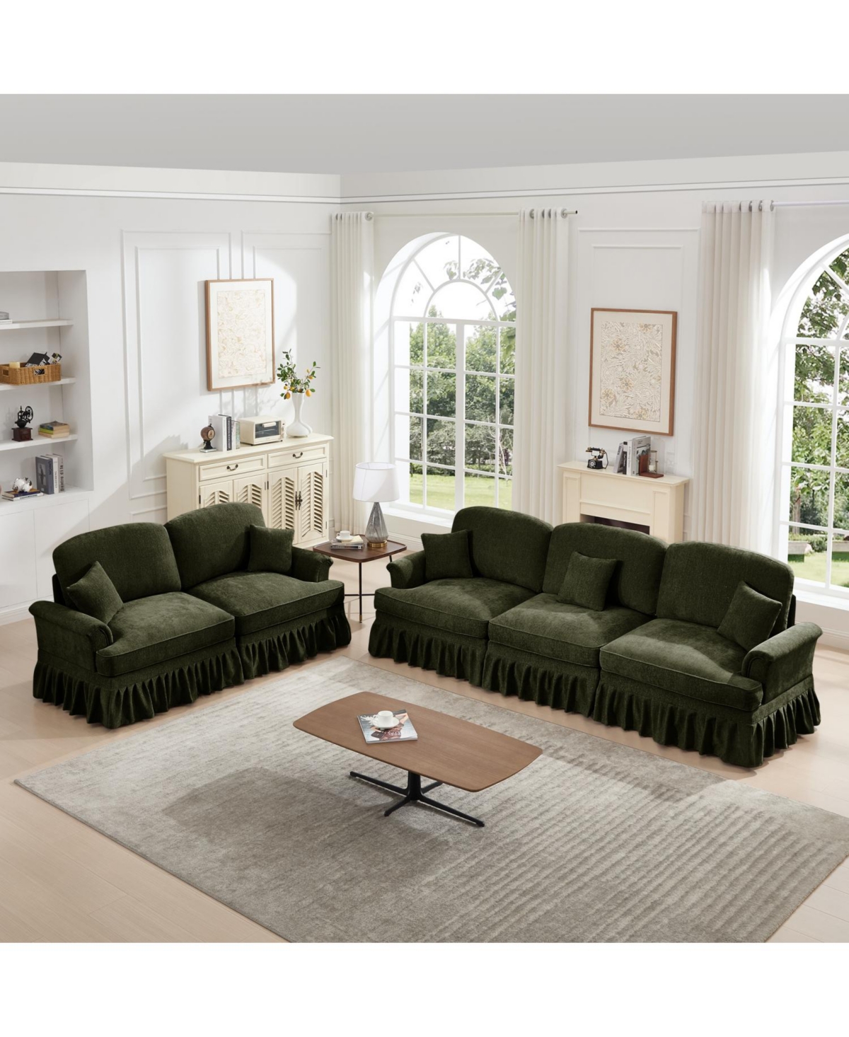 Click here for Streamdale Furniture Streamdale Green Modular Sofa... prices