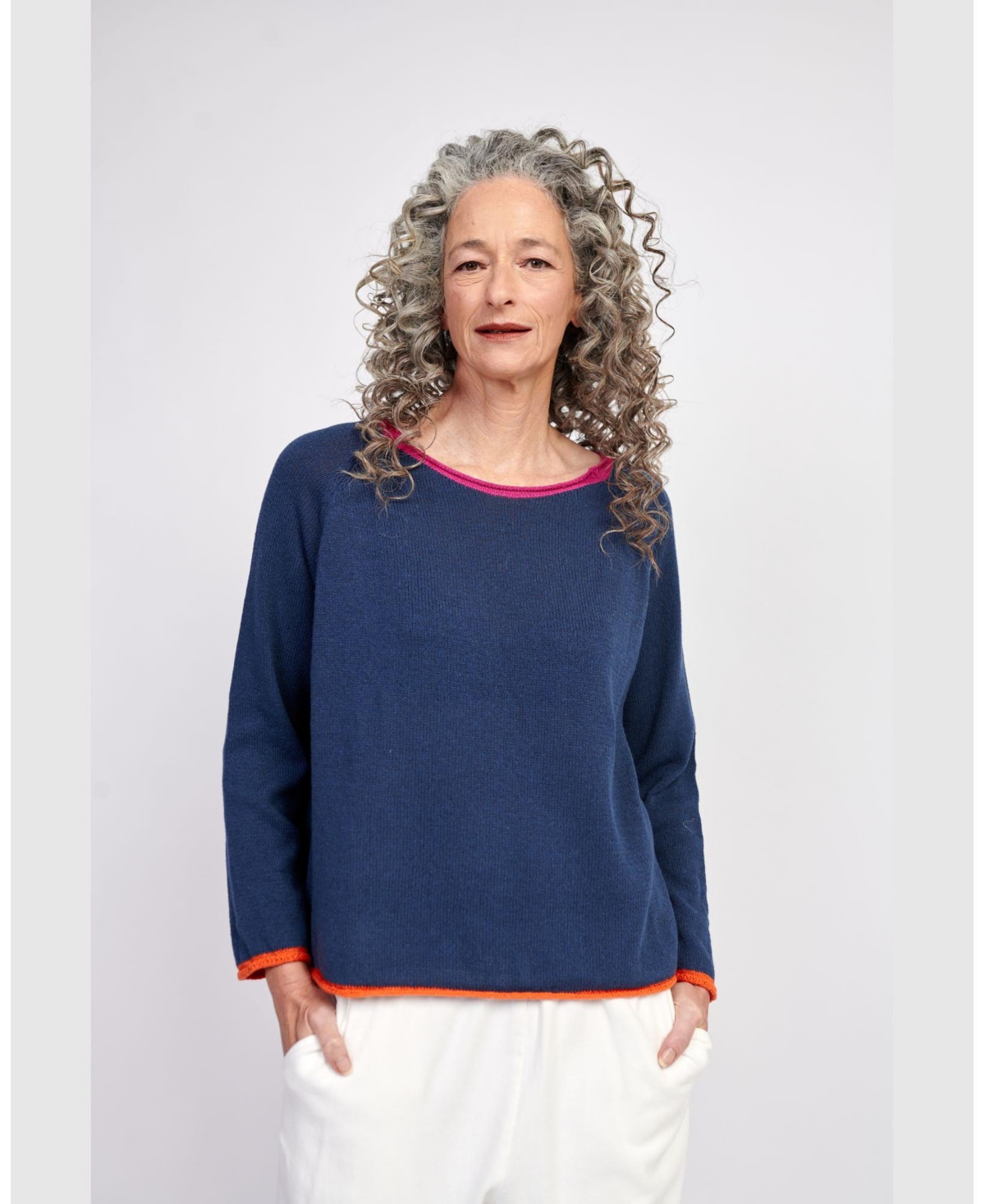 Click here for Alembika Womens Gigi Sweater - Navy prices