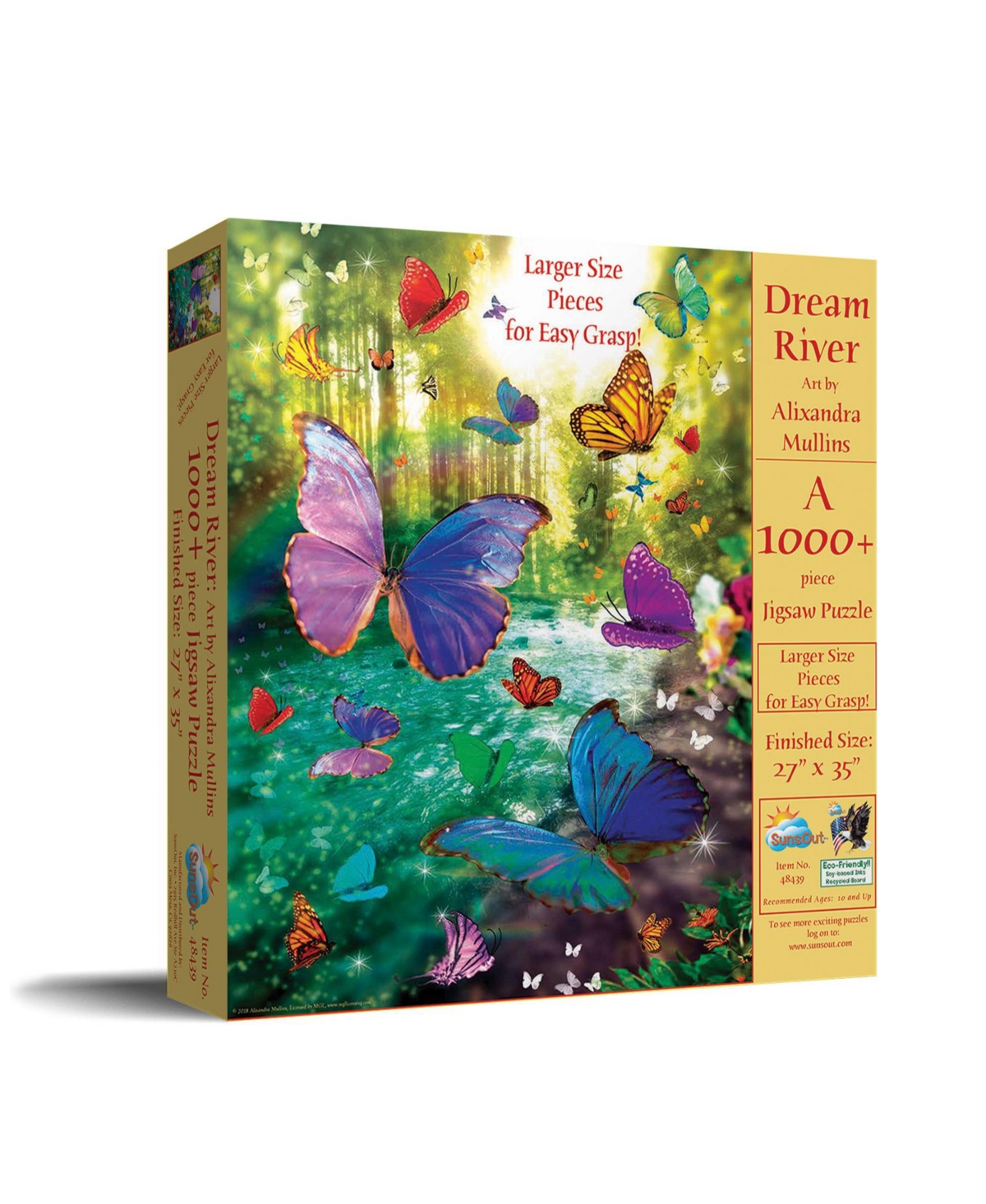 Click here for SunsOut Dream River 1000 piece Jigsaw Puzzle for A... prices