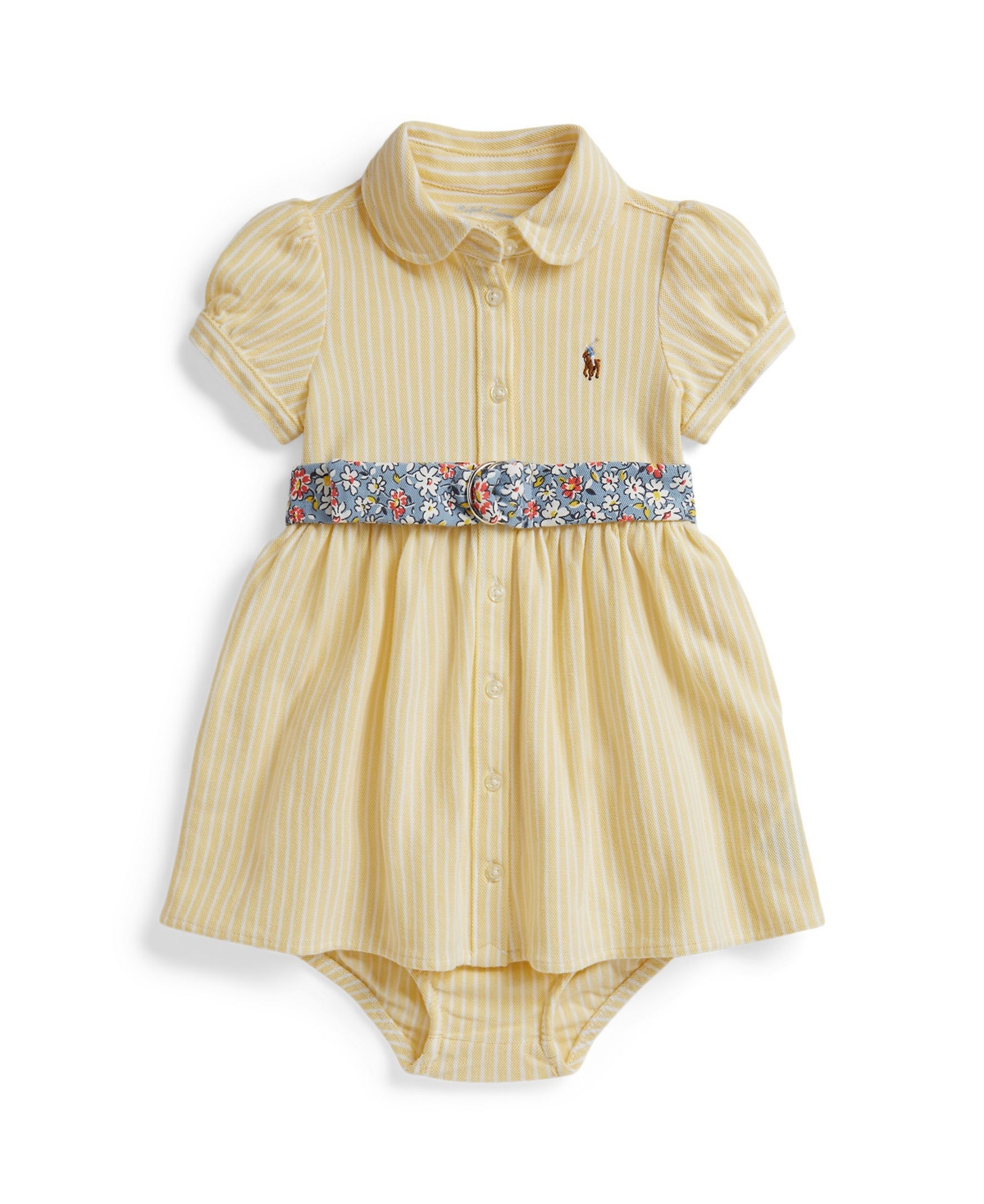 Click here for Polo Ralph Lauren Baby Girls Polo Club Collar Dres... prices