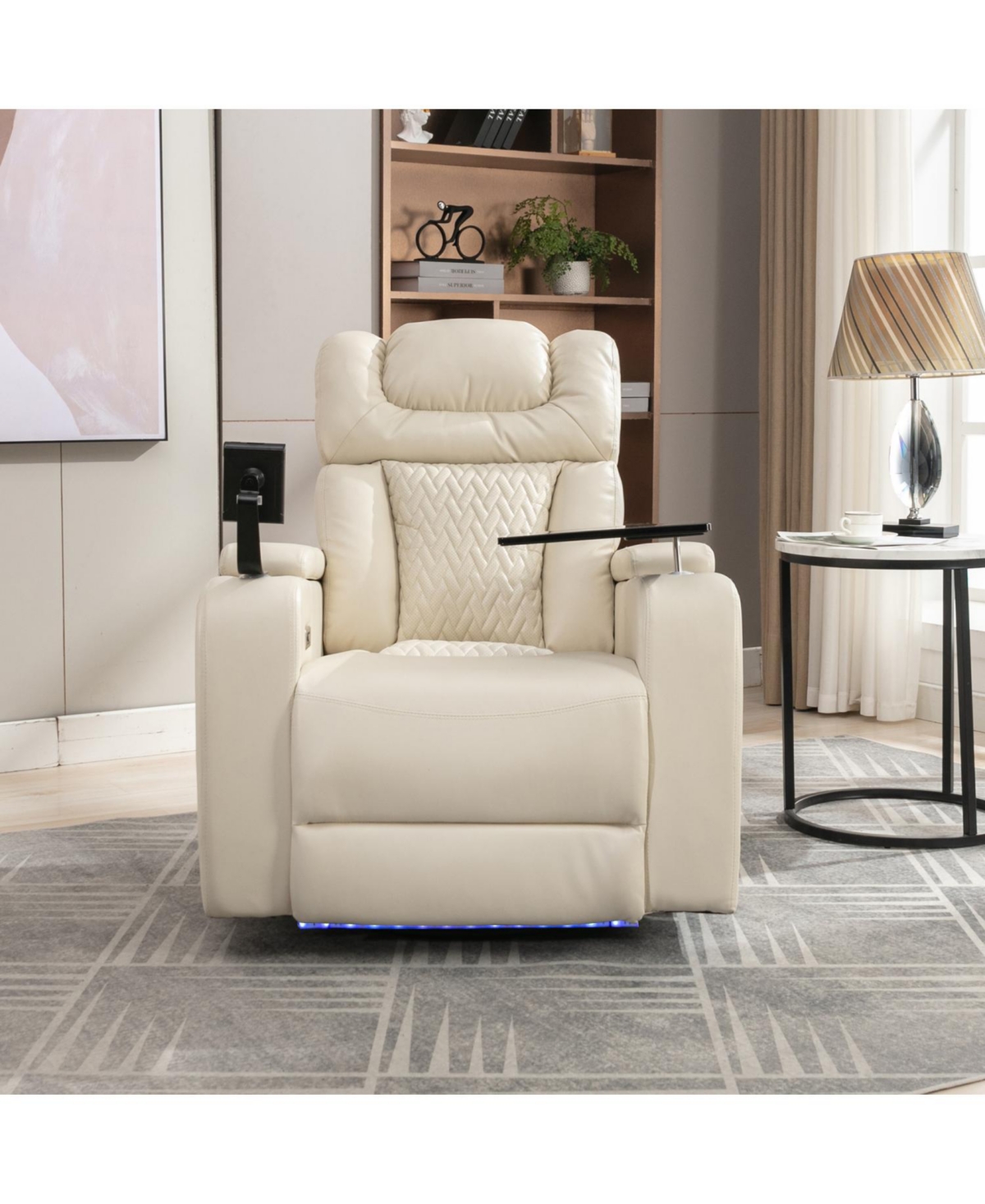 Click here for Streamdale Furniture Swivel Pu Leather Power Recli... prices