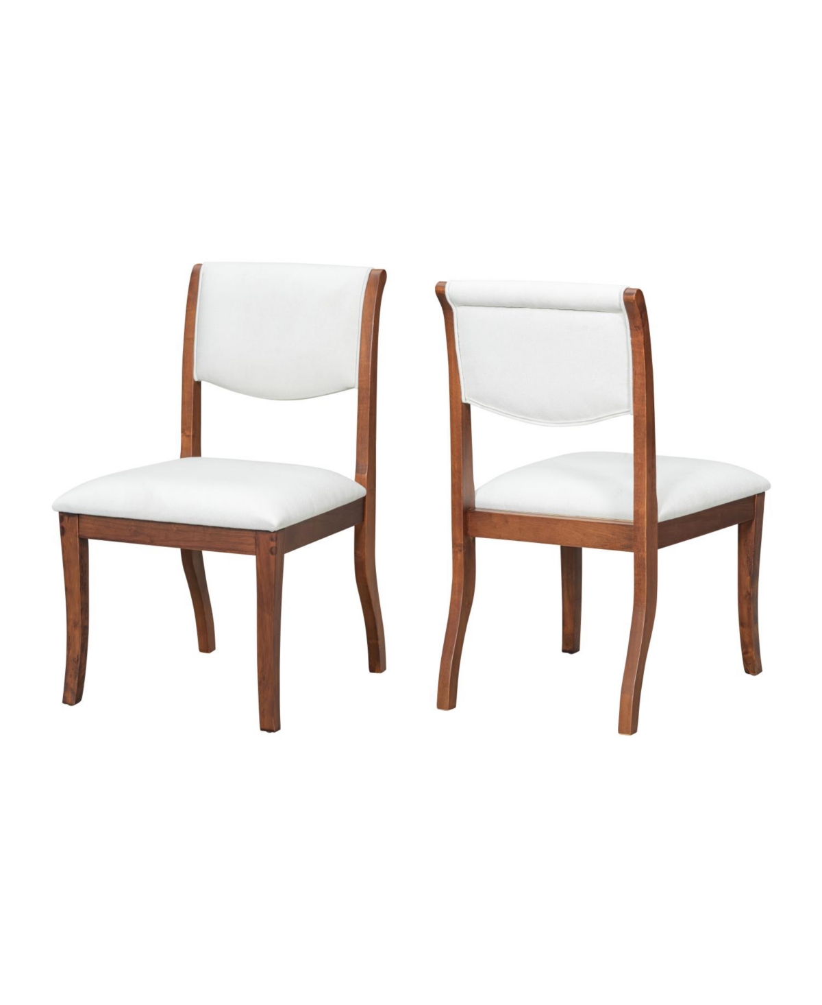 Click here for Streamdale Furniture Set of 2 Upholstered Dining C... prices