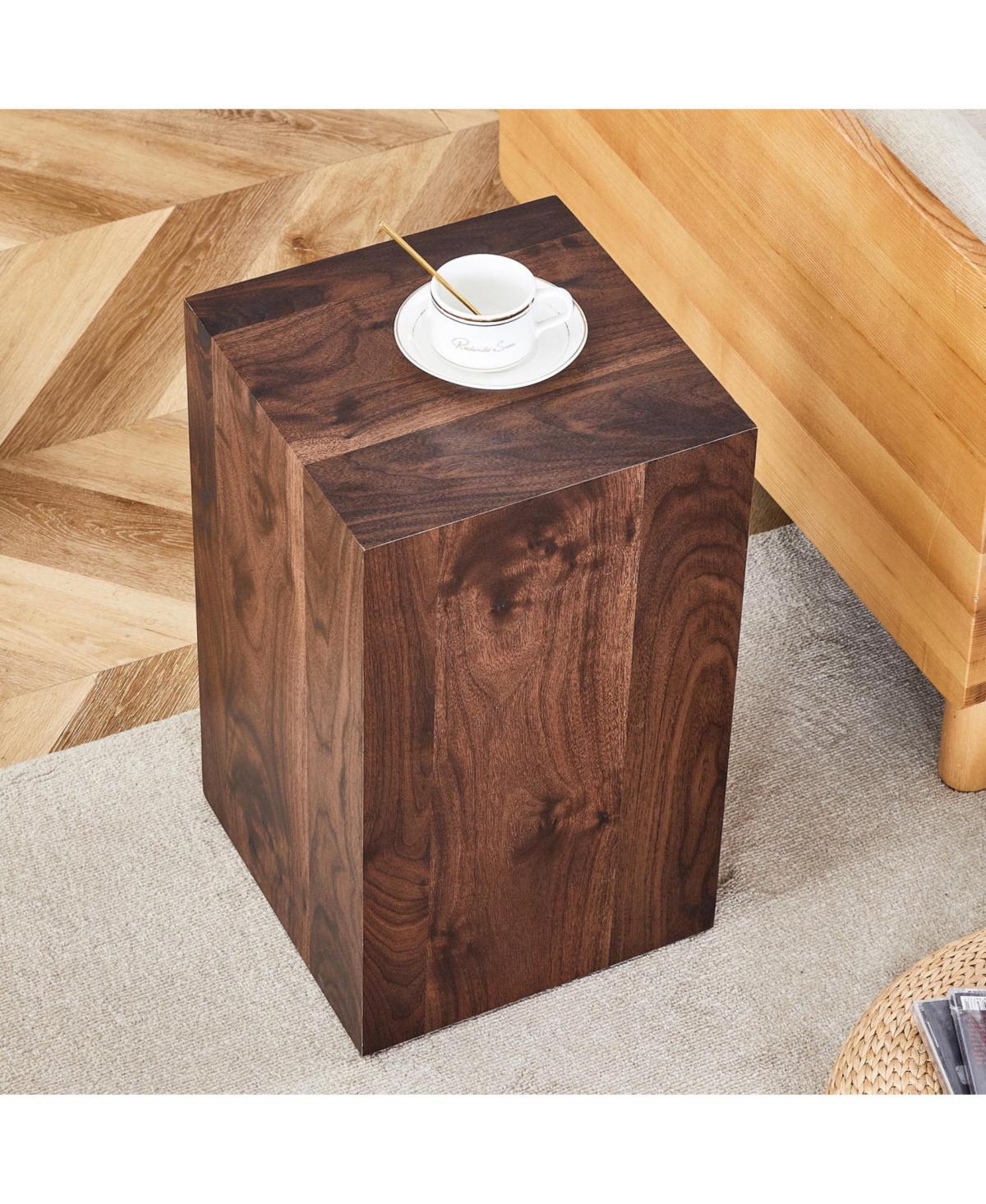 Click here for Streamdale Furniture Walnut Wood Grain Coffee Tabl... prices