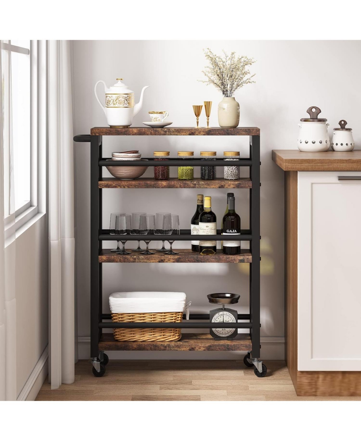 Click here for Tribesigns Slim Storage Cart  Narrow Rolling Carts... prices