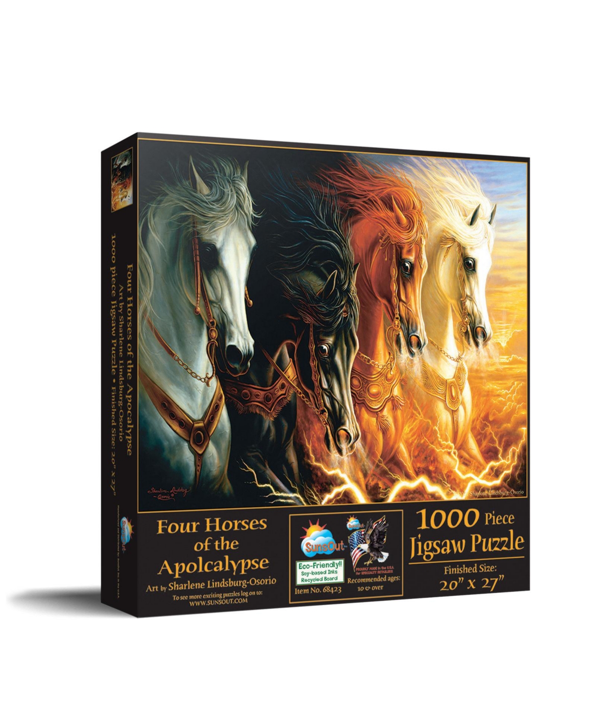 Click here for SunsOut Four Horses of the Apocalypse 1000 piece J... prices