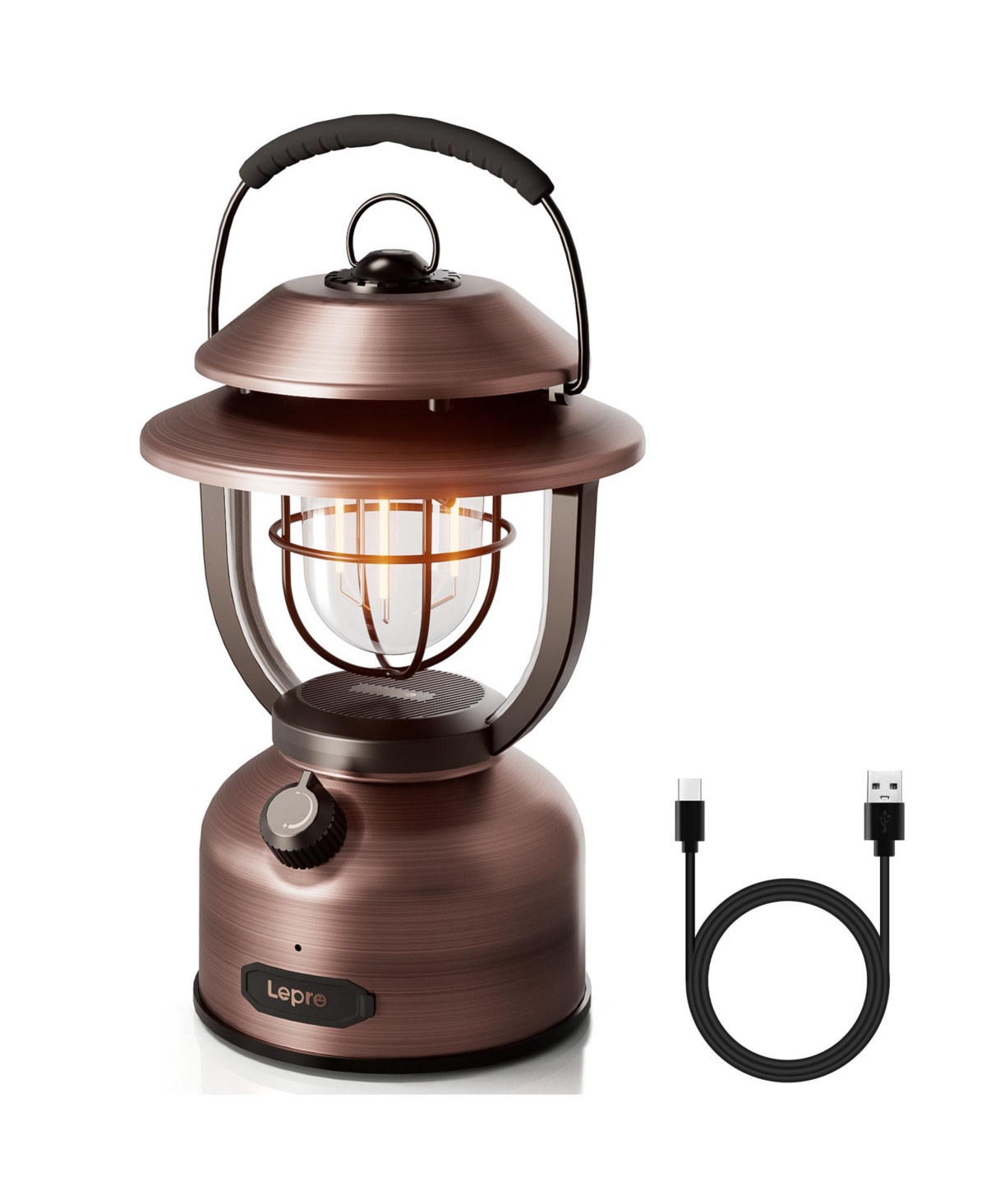 Click here for Lepro Vintage Led Rechargeable Metal Camping Lante... prices