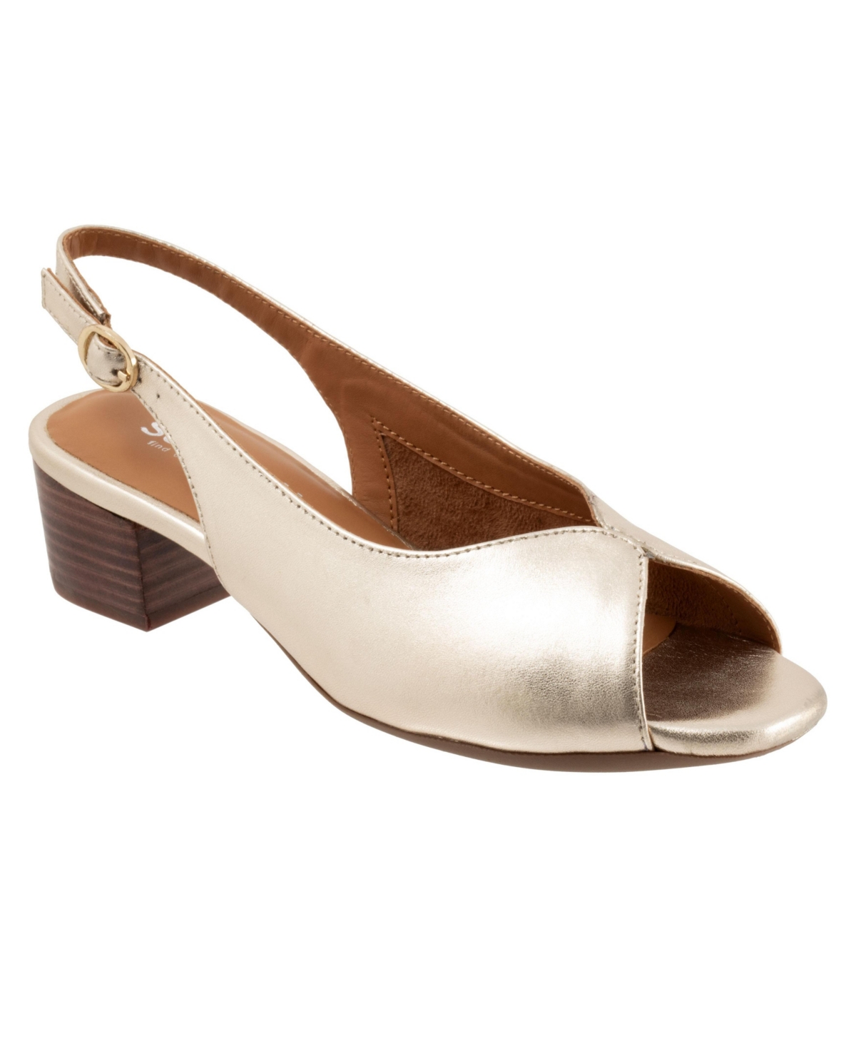 Click here for Softwalk Womens Lakewood Sandal - Champagne prices