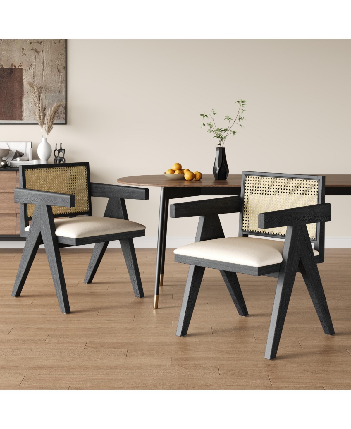 Click here for Streamdale Furniture Streamdale Cane Upholstered D... prices