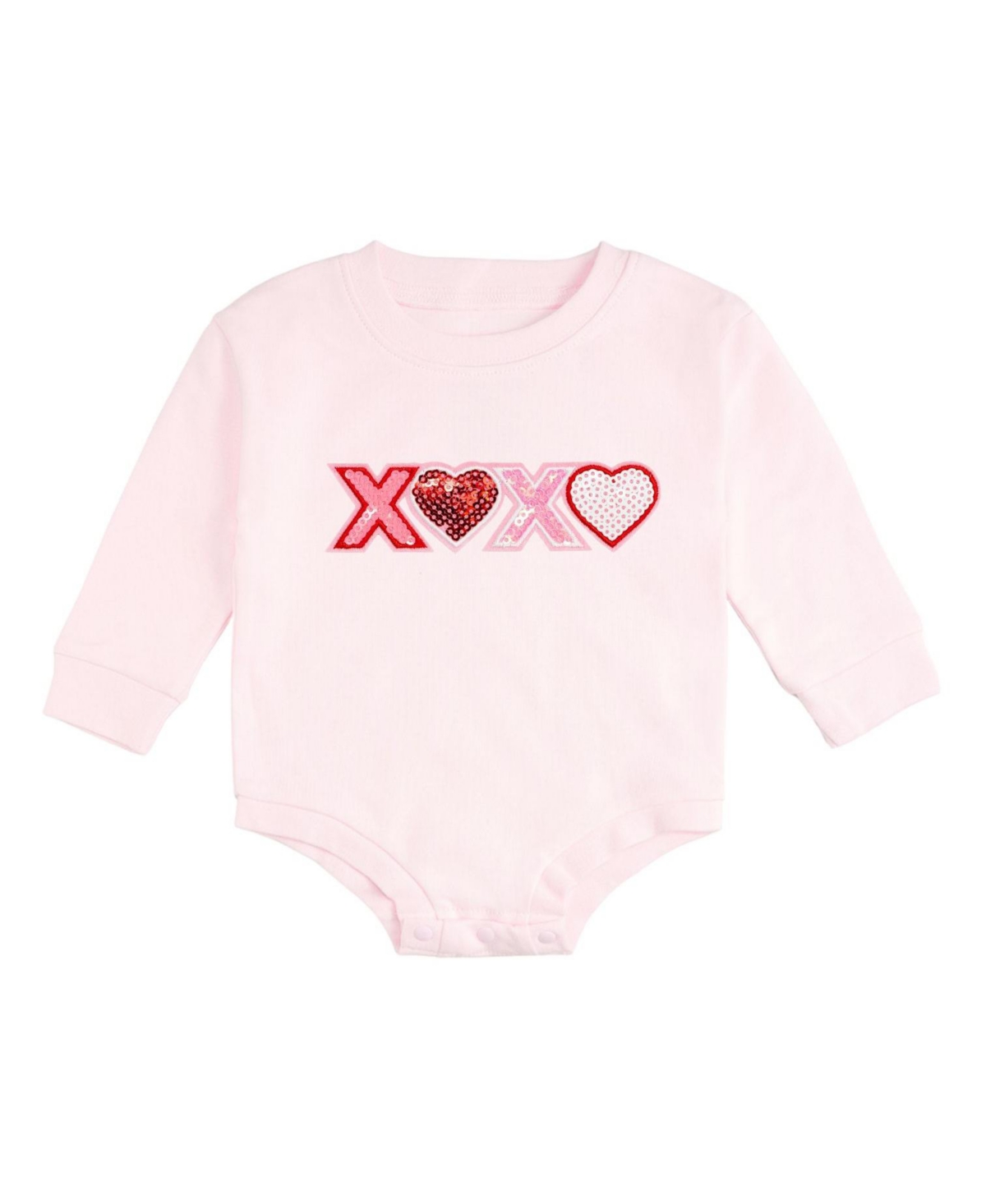 Click here for Sweet Wink Baby Girls Xoxo Sequin Patch Valentines... prices