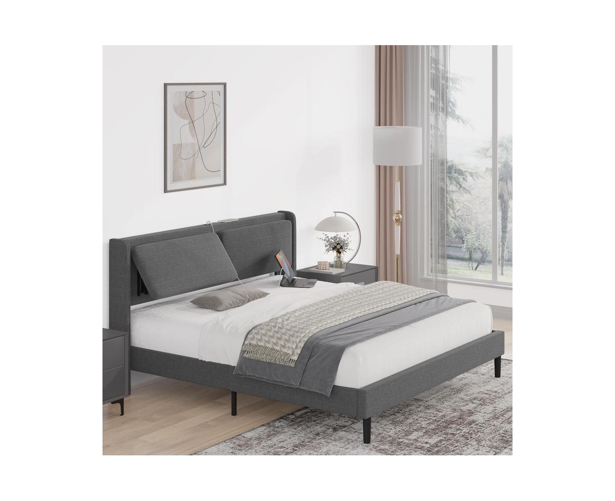Click here for gaomon Queen Bed Frame with Usb Ports  Platform Be... prices