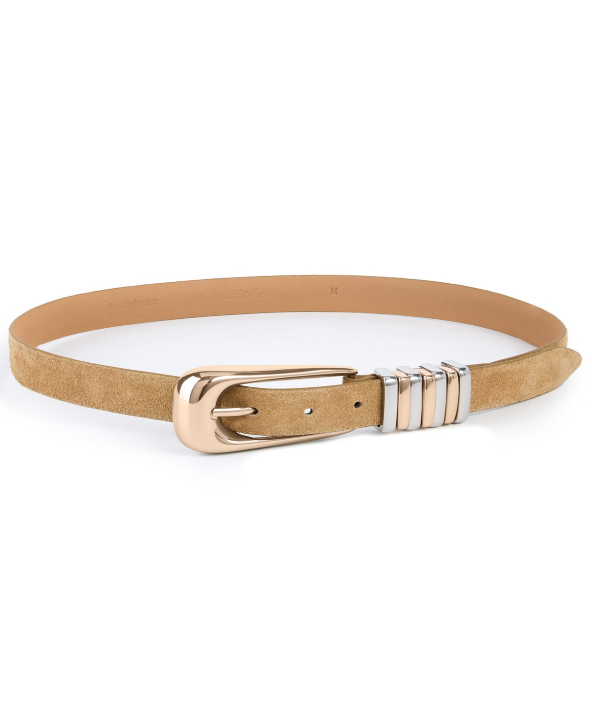 Click here for Ettika Metal Core Leather Belt - Shiitake prices