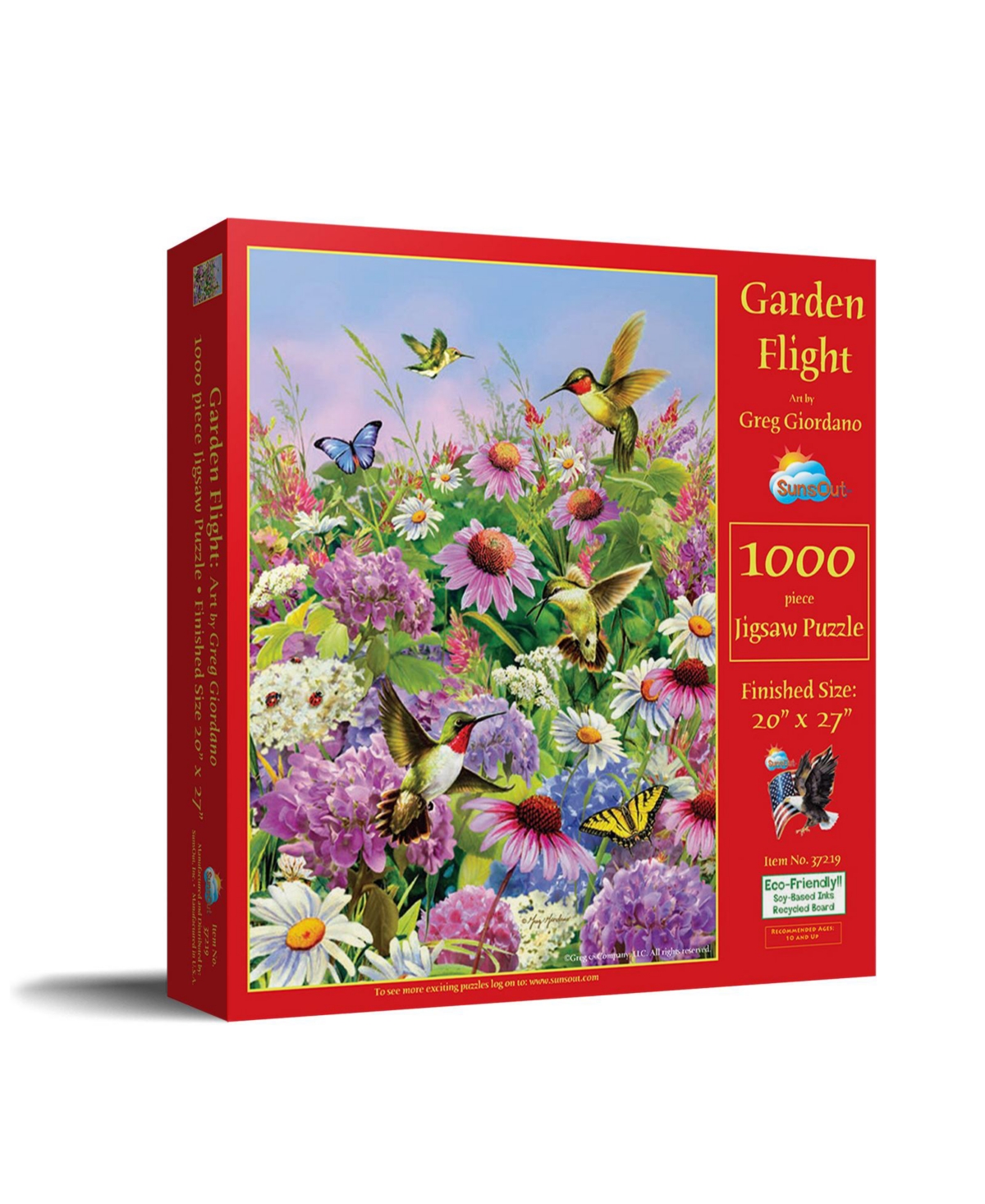 Click here for SunsOut Garden Flight 1000 piece Jigsaw Puzzle for... prices