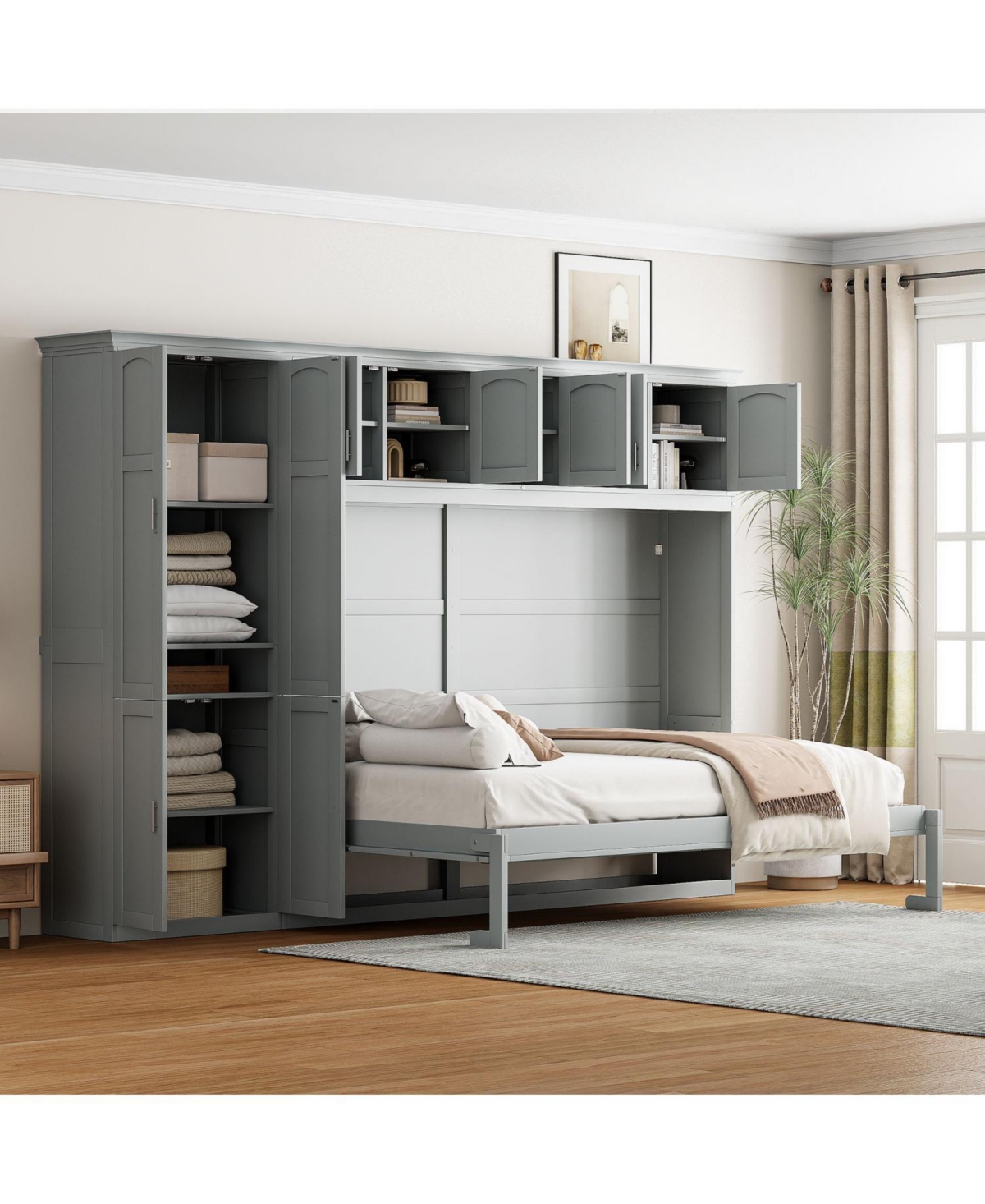 Click here for Streamdale Furniture Queen Size Murphy Bed Wall Be... prices