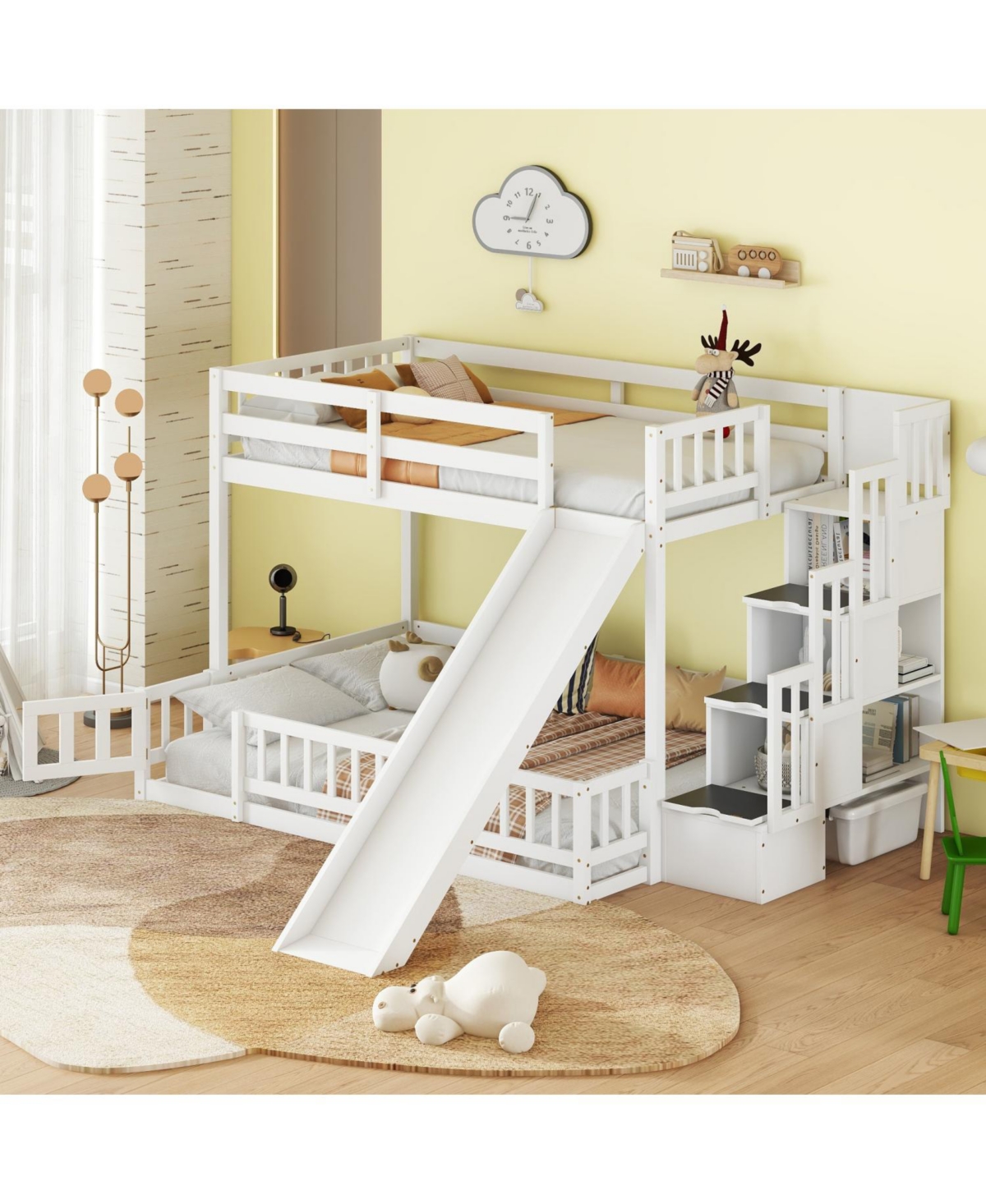 Click here for Streamdale Furniture Twin Over Full Bunk Bed with... prices