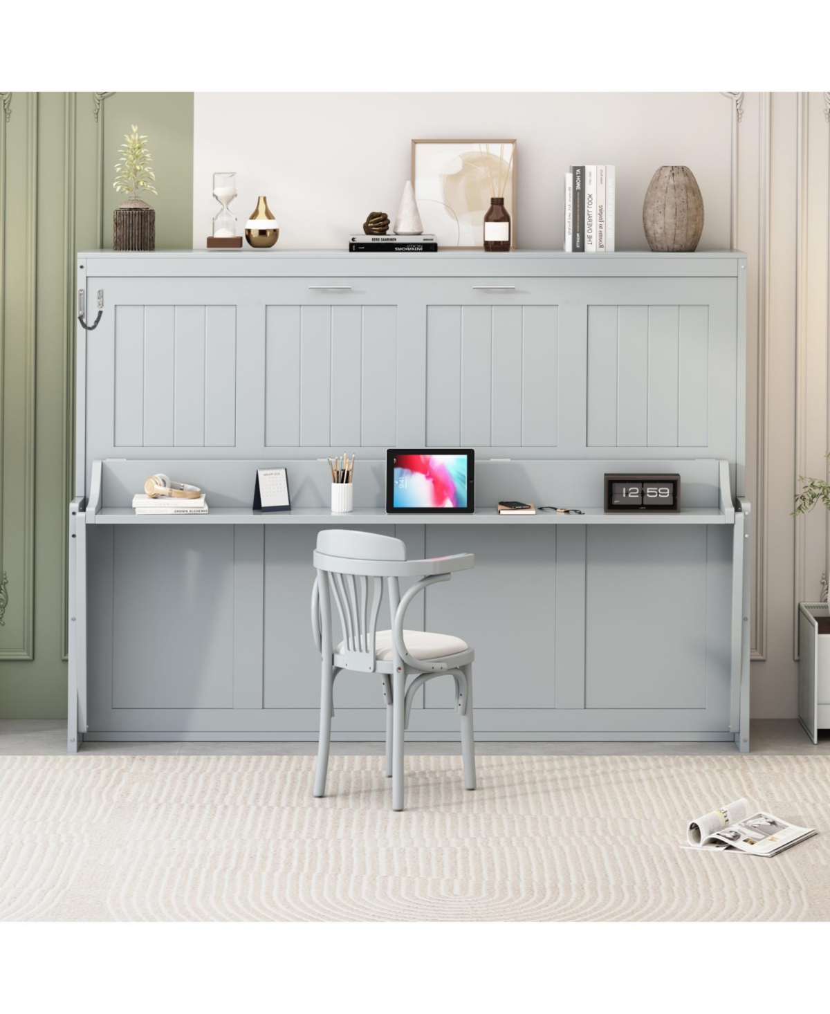 Click here for Streamdale Furniture Queen Murphy Bed with Hydraul... prices