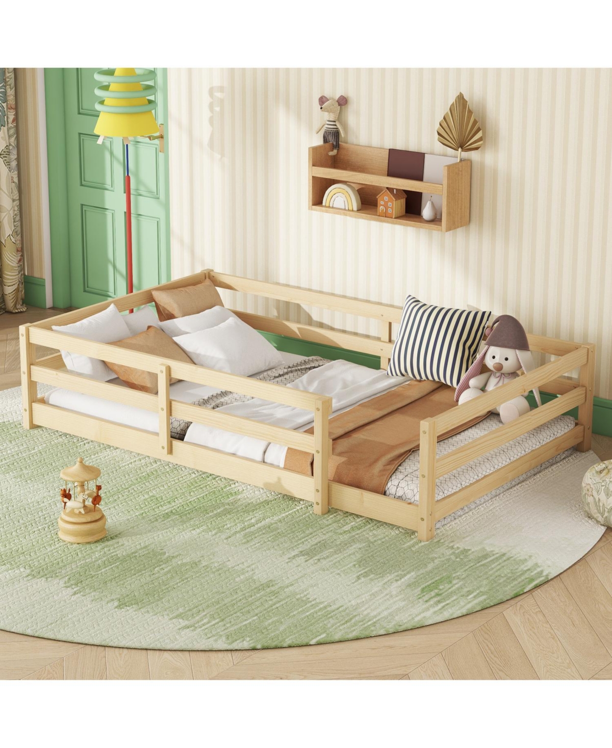 Click here for Streamdale FurnitureTwin Floor Bed Montessori with... prices