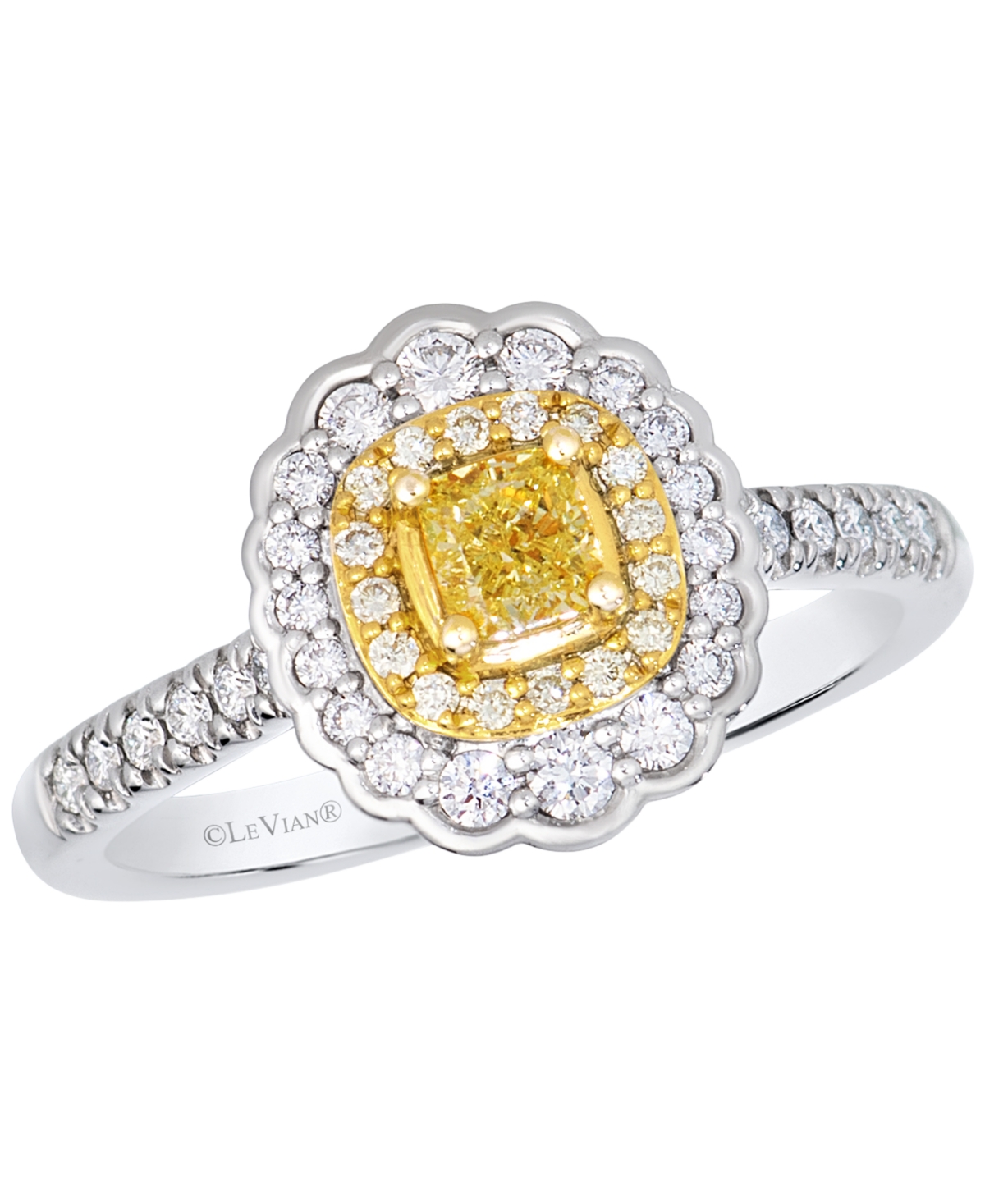 Click here for Le Vian Fancy Light Yellow Diamond (0.37 ct. t.w.)... prices