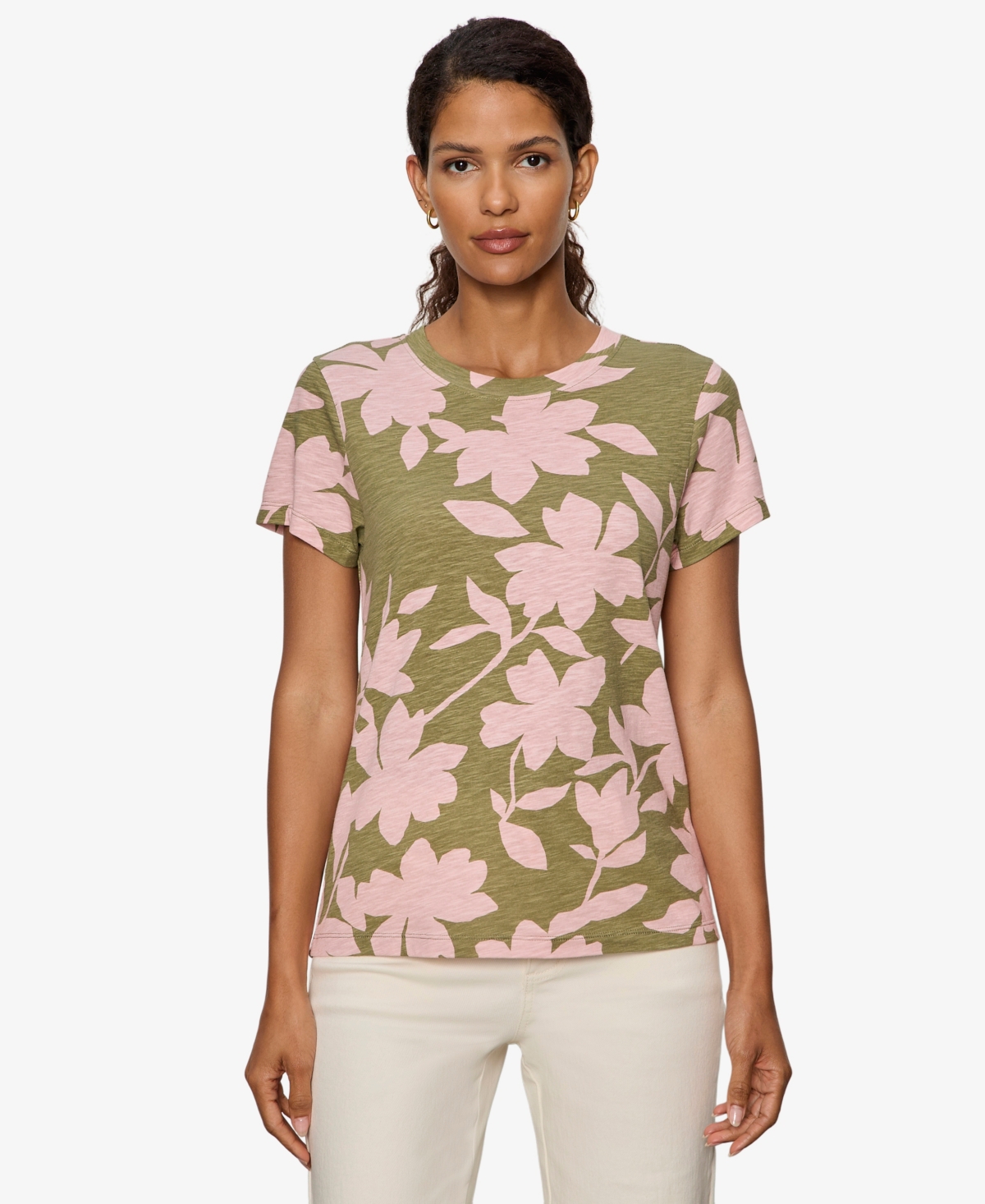 Click here for Sanctuary Womens Perfect Pull On T-Shirt - Pink Si... prices