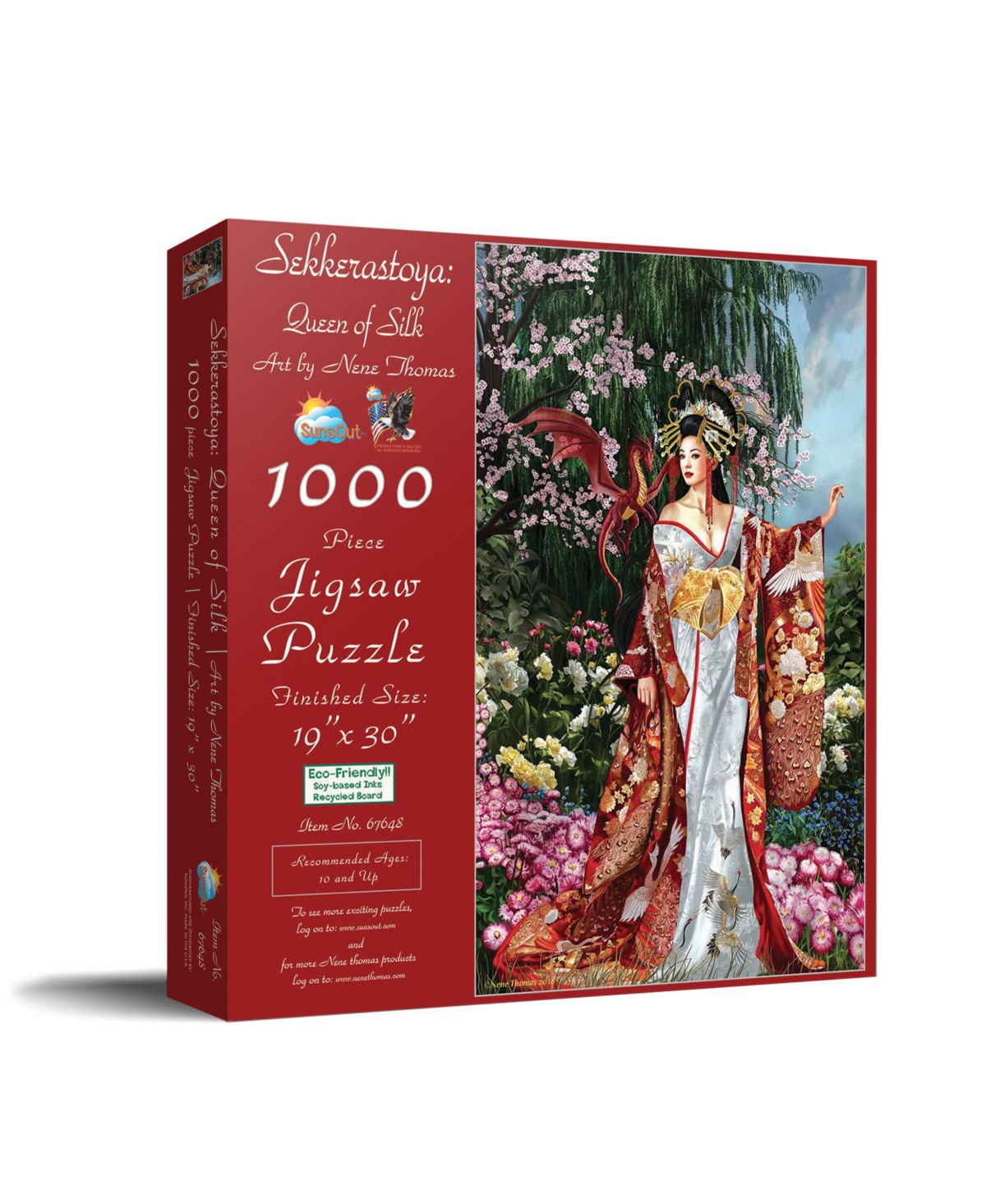 Click here for SunsOut Queen of Silk 1000 piece Jigsaw Puzzle for... prices