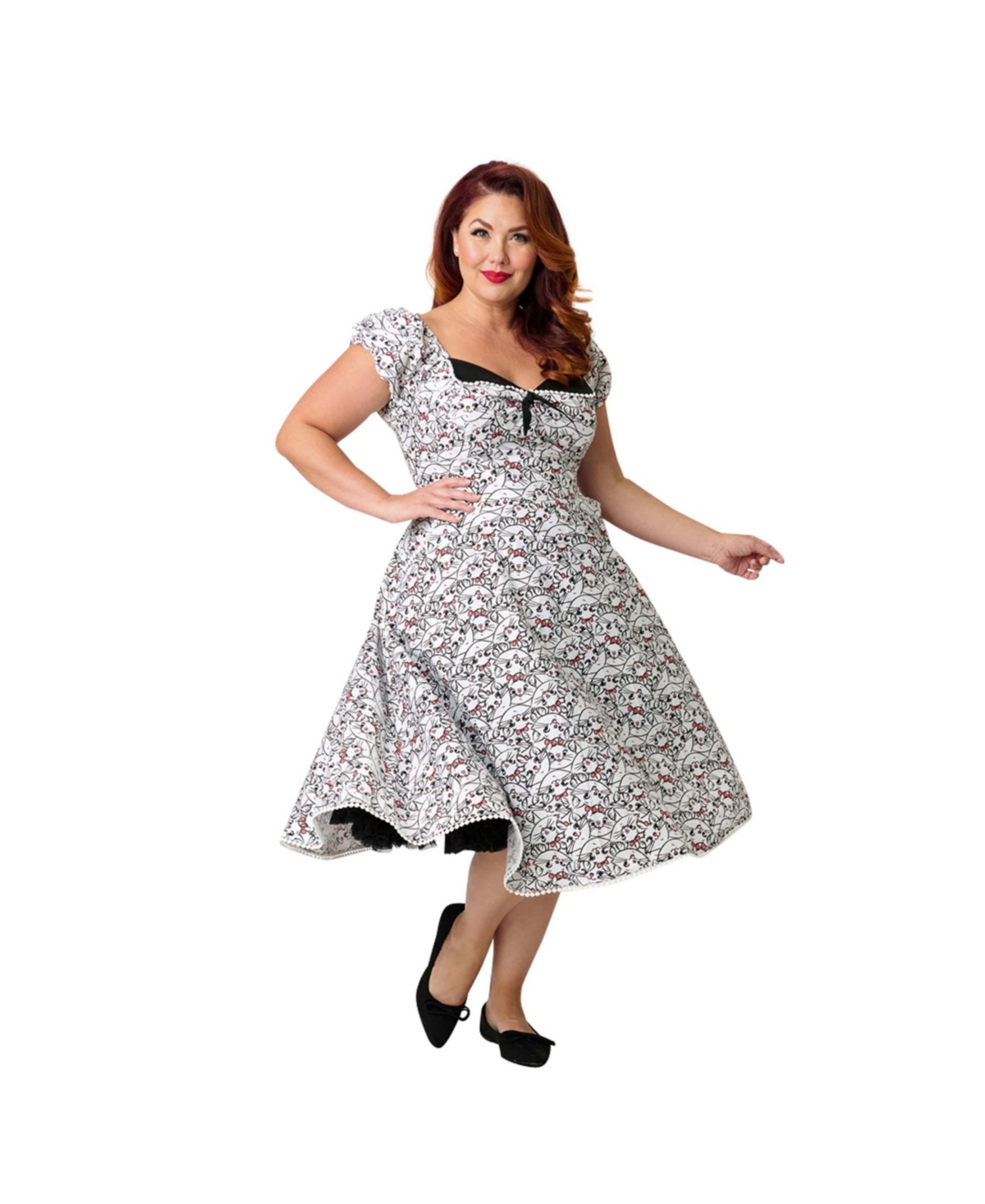 Click here for Unique Vintage Plus Size 1950s Sweetheart Swing Dr... prices