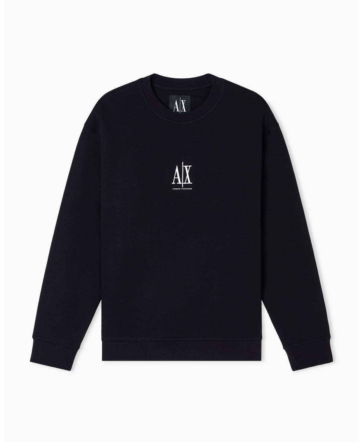 Click here for A X Armani Exchange Mens Icon Logo Fleece Crewneck... prices
