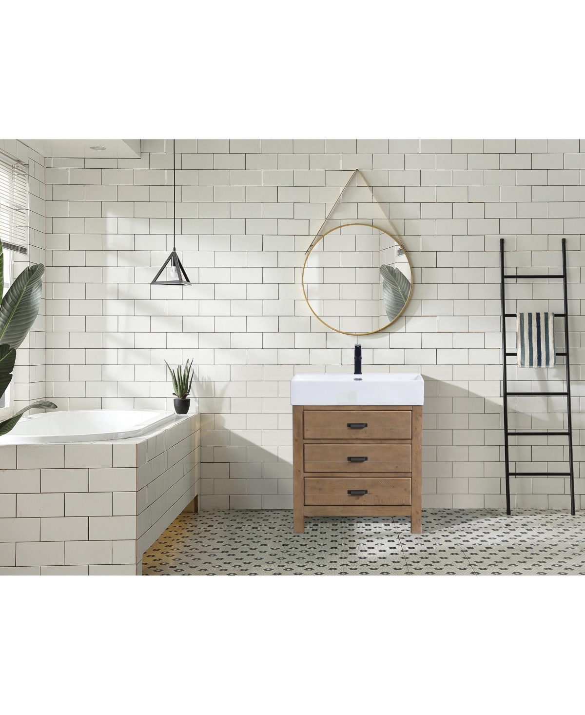 Click here for Ari Bath  Ava 30"  Weathered Fir Finish - Rec... prices