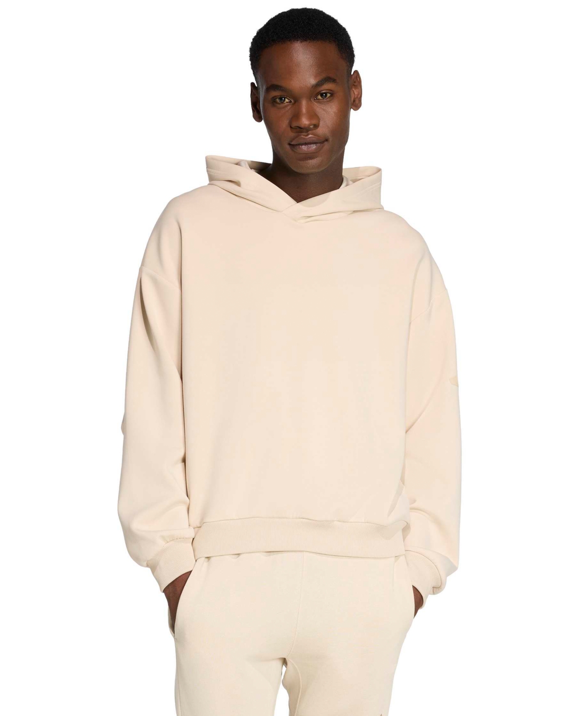 Click here for adidas Mens Soft Lux Regular-Fit Hoodie - Crystal... prices