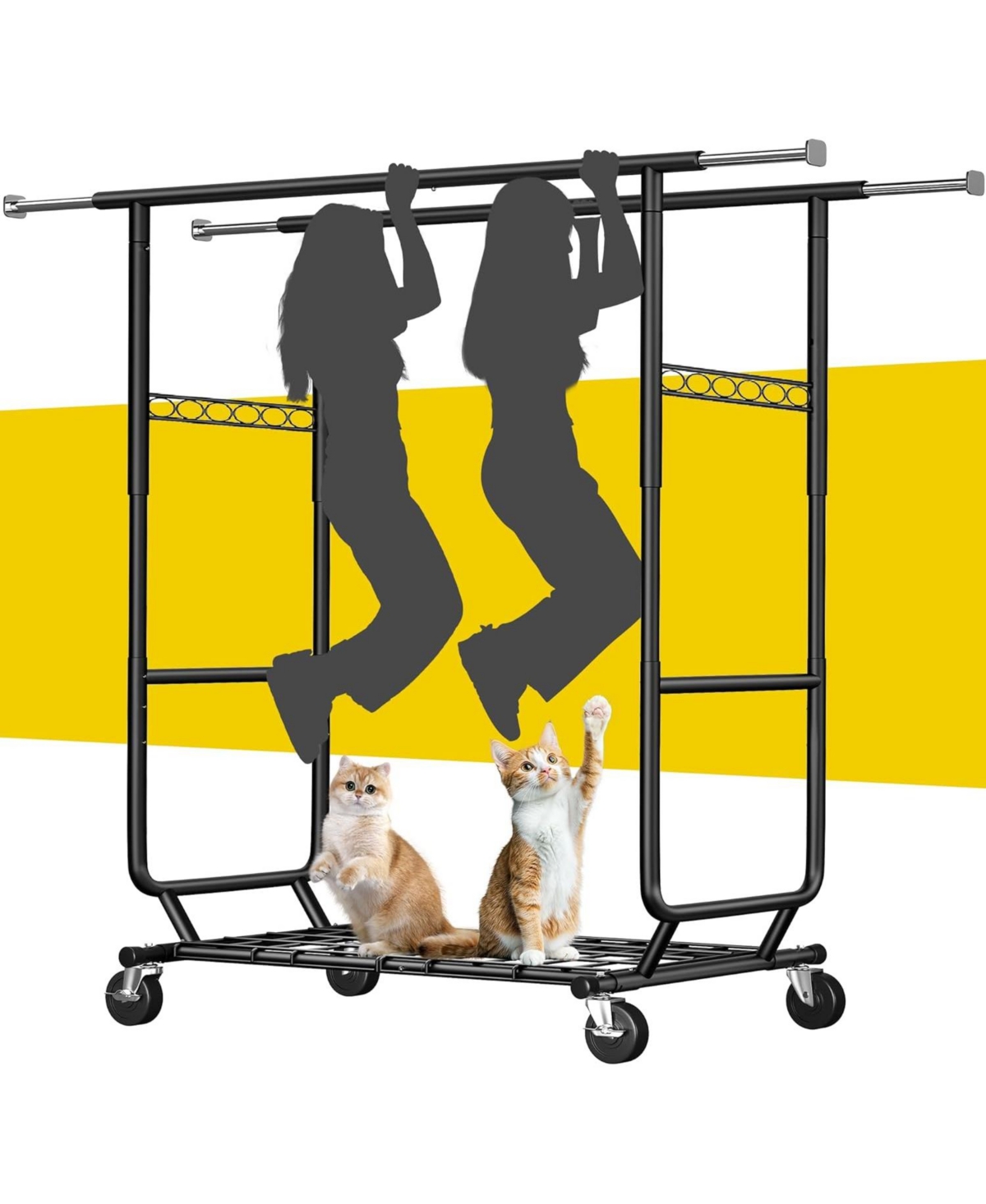 Click here for Raybee Heavy Duty Clothes Rack  Rolling Clothing R... prices