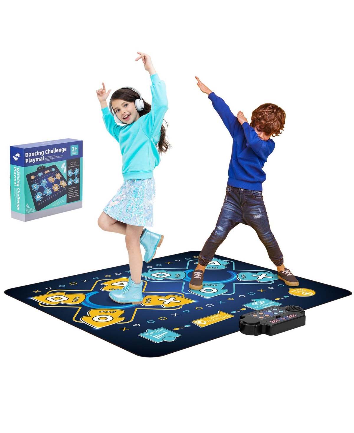Click here for Mecale Dance Mat for Kids  Two-Player Electronic D... prices
