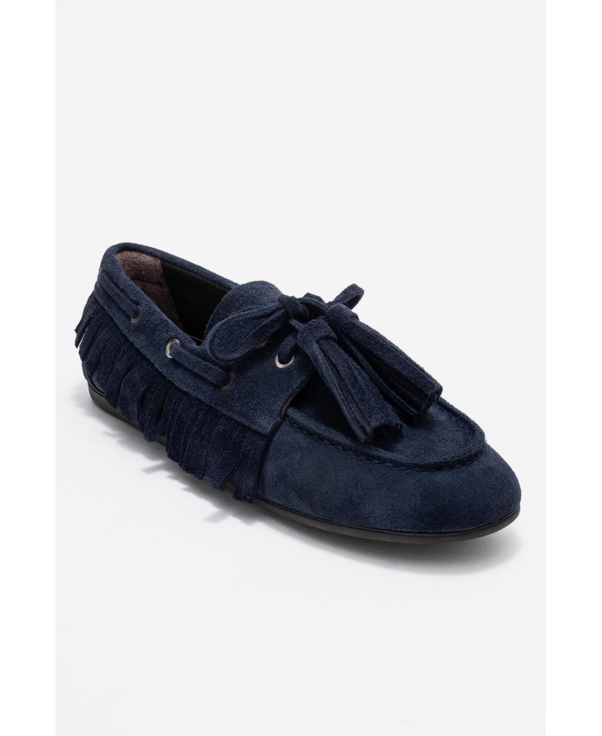 Click here for Forever & Always Shoes Fenora Leather Tassel Loafe... prices