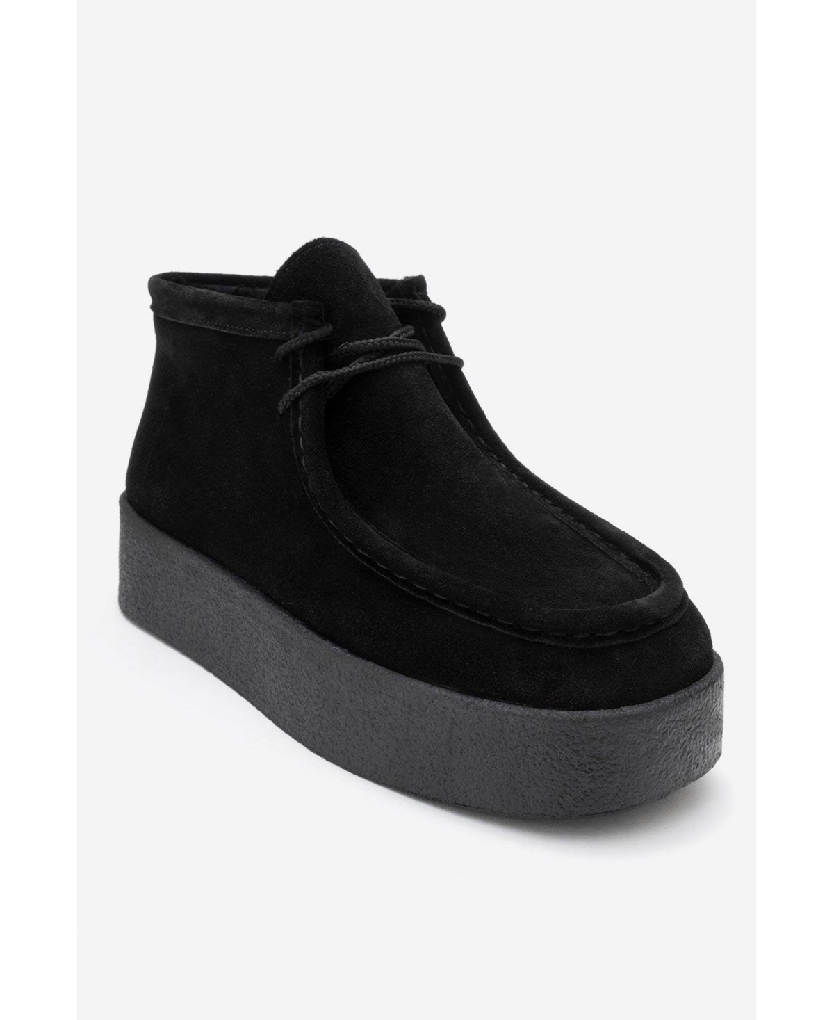 Click here for Forever & Always Shoes Melia Leather Platform Boot... prices