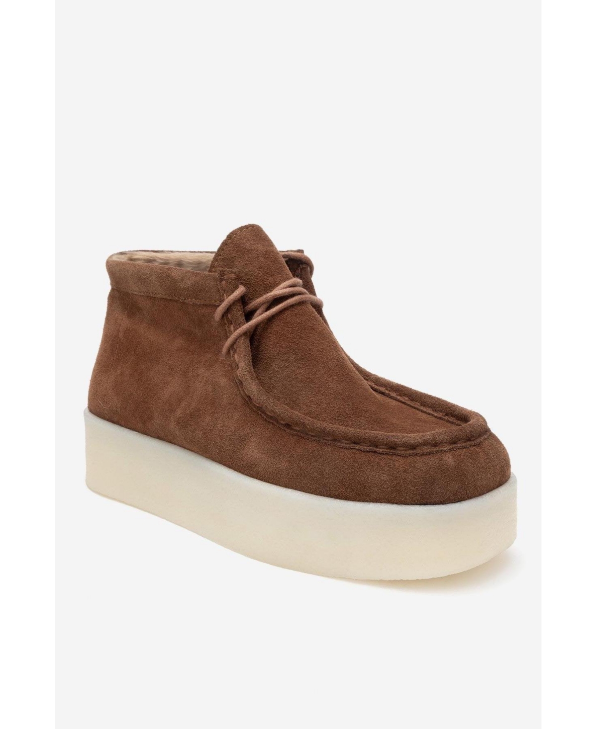 Click here for Forever & Always Shoes Melia Leather Platform Boot... prices