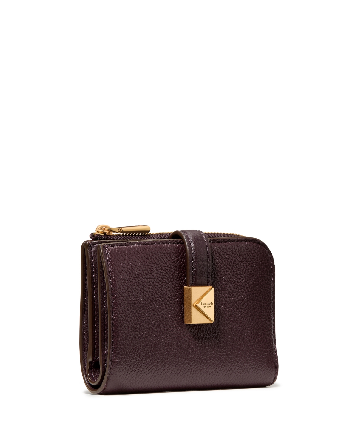 Click here for kate spade new york Deco Pebbled Leather Compact W... prices