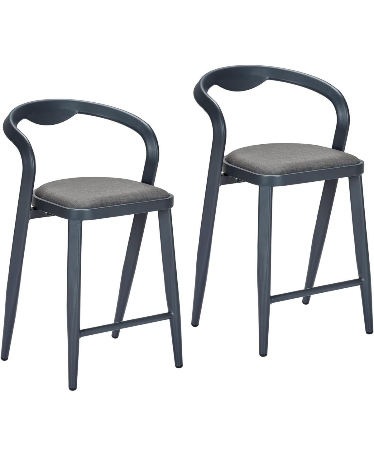Click here for gaomon 2-Piece Counter Height Bar Stools with Back... prices