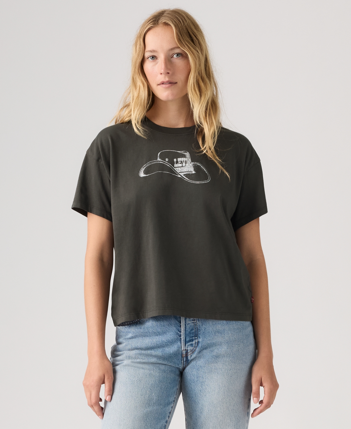 Click here for Levis Juniors Any Day Crewneck T-Shirt - Levis Hat prices