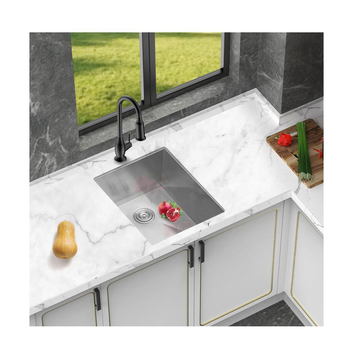 Click here for huluwat 19x20x9inch Undermount Kitchen Sink Stainl... prices