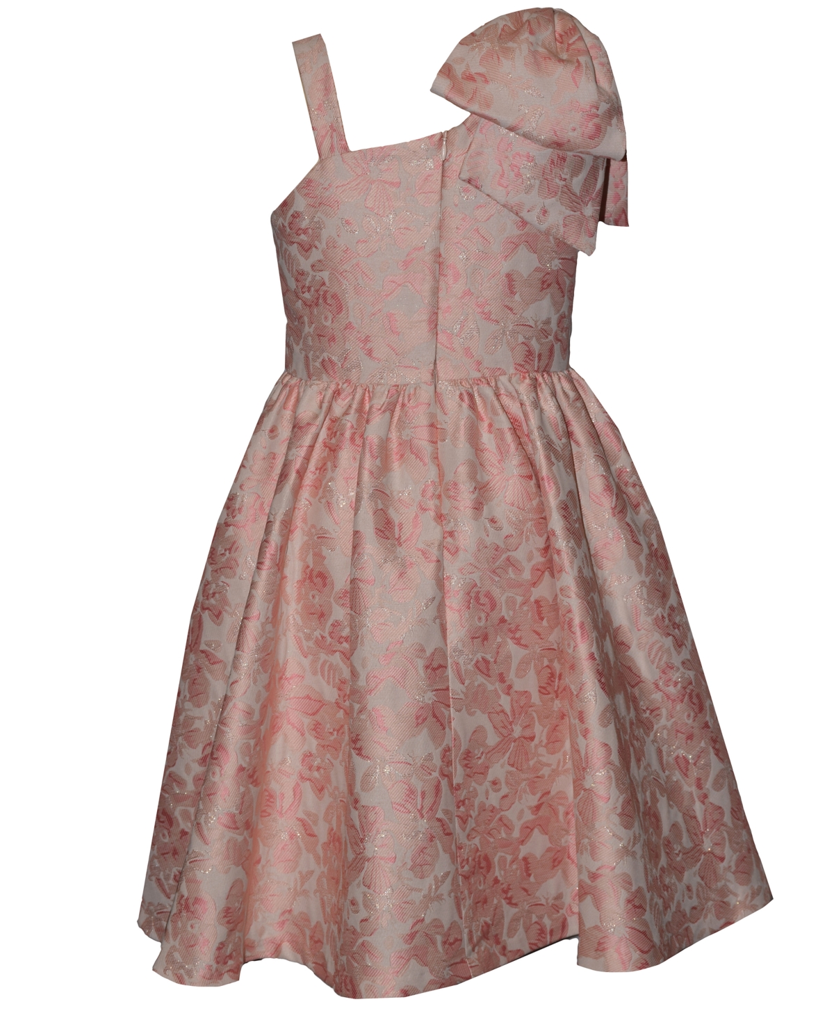 Click here for Bonnie Jean Girls 7-16 Asymmetrical Bow Shoulder P... prices