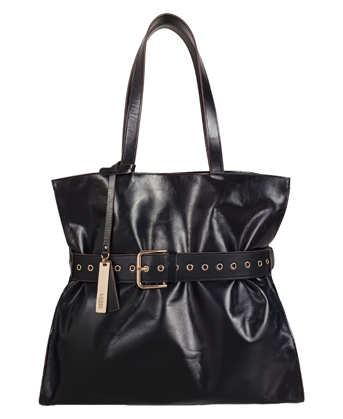 Click here for Lodis Judith Large Tote Bag - Black Glaz prices