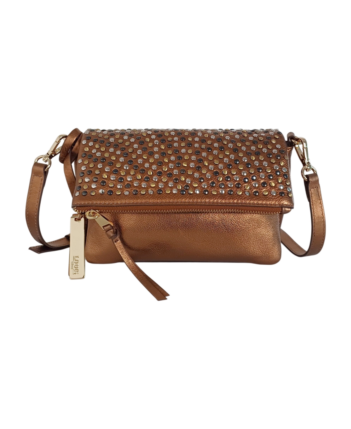 Click here for Lodis Star Flap Small Crossbody Bag - Bronze W S prices