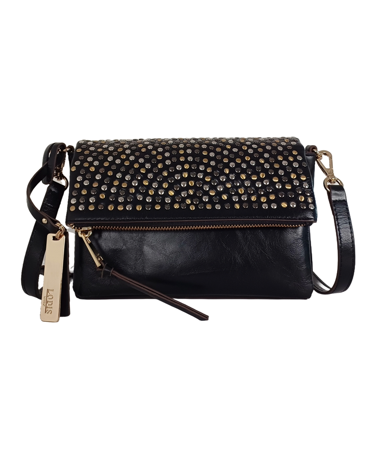 Click here for Lodis Star Flap Small Crossbody Bag - Black W St prices