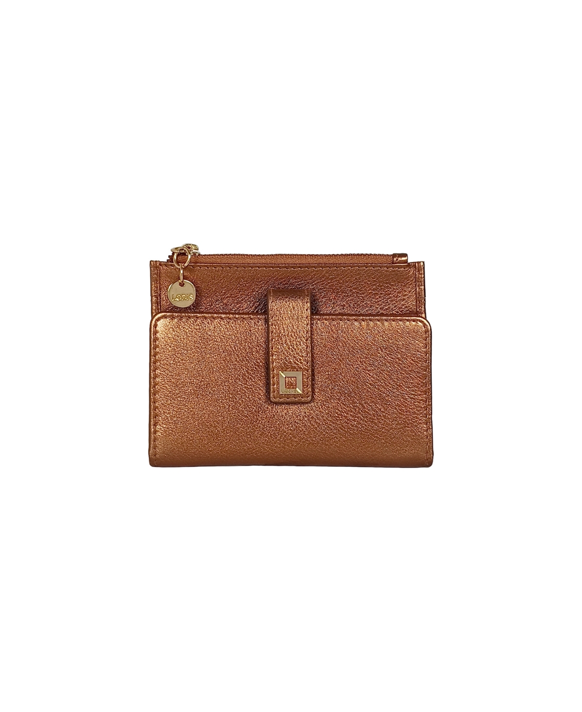 Click here for Lodis Myrrh Leather Bifold Wallet - Bronze prices