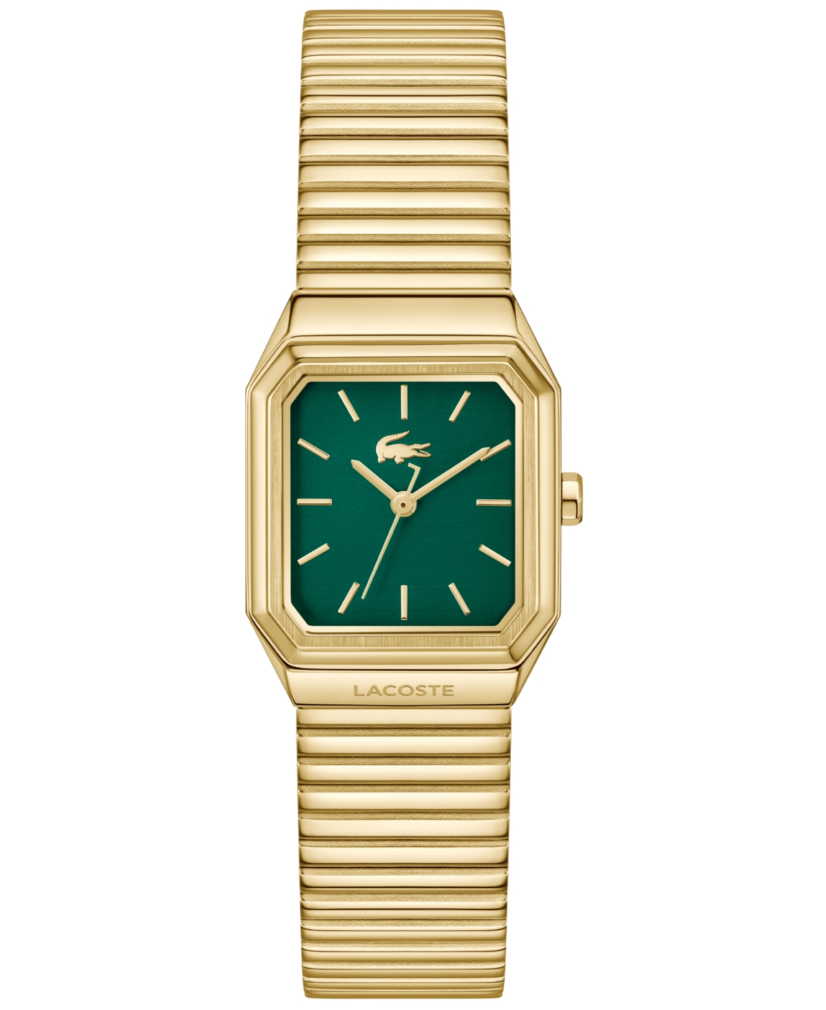 Click here for Lacoste Womens Rene Gold Tone Stainless Steel Mesh... prices