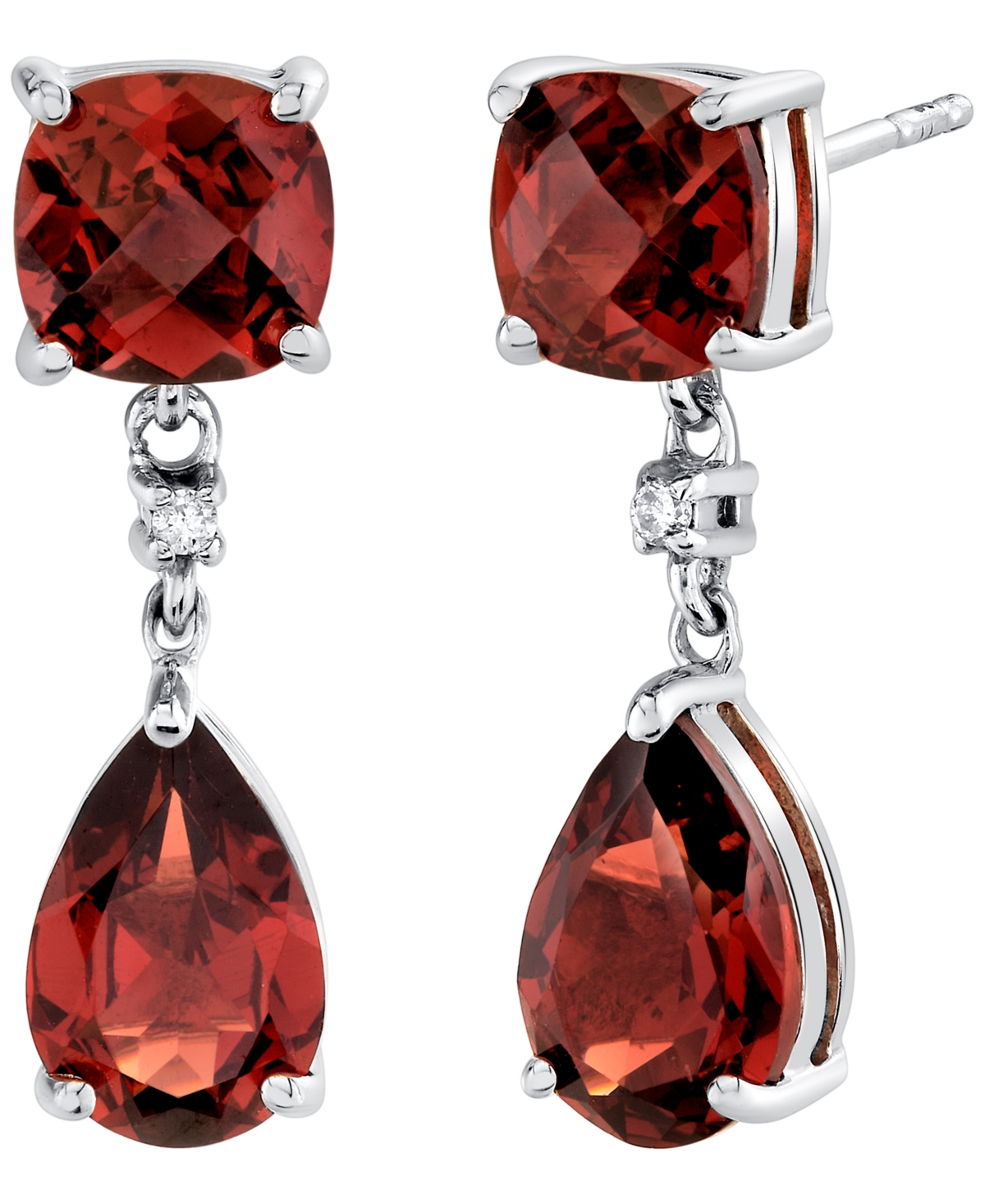 Click here for Macys Garnet (5-19/40 ct. t.w.) & Diamond Accent D... prices