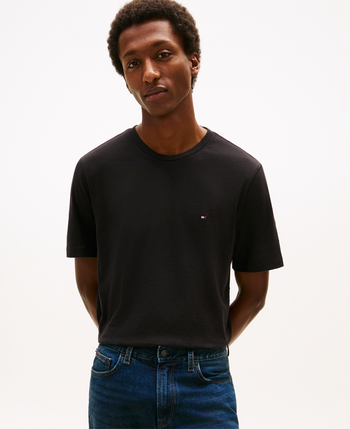 Click here for Tommy Hilfiger Mens Regular-Fit Essential T-Shirt... prices