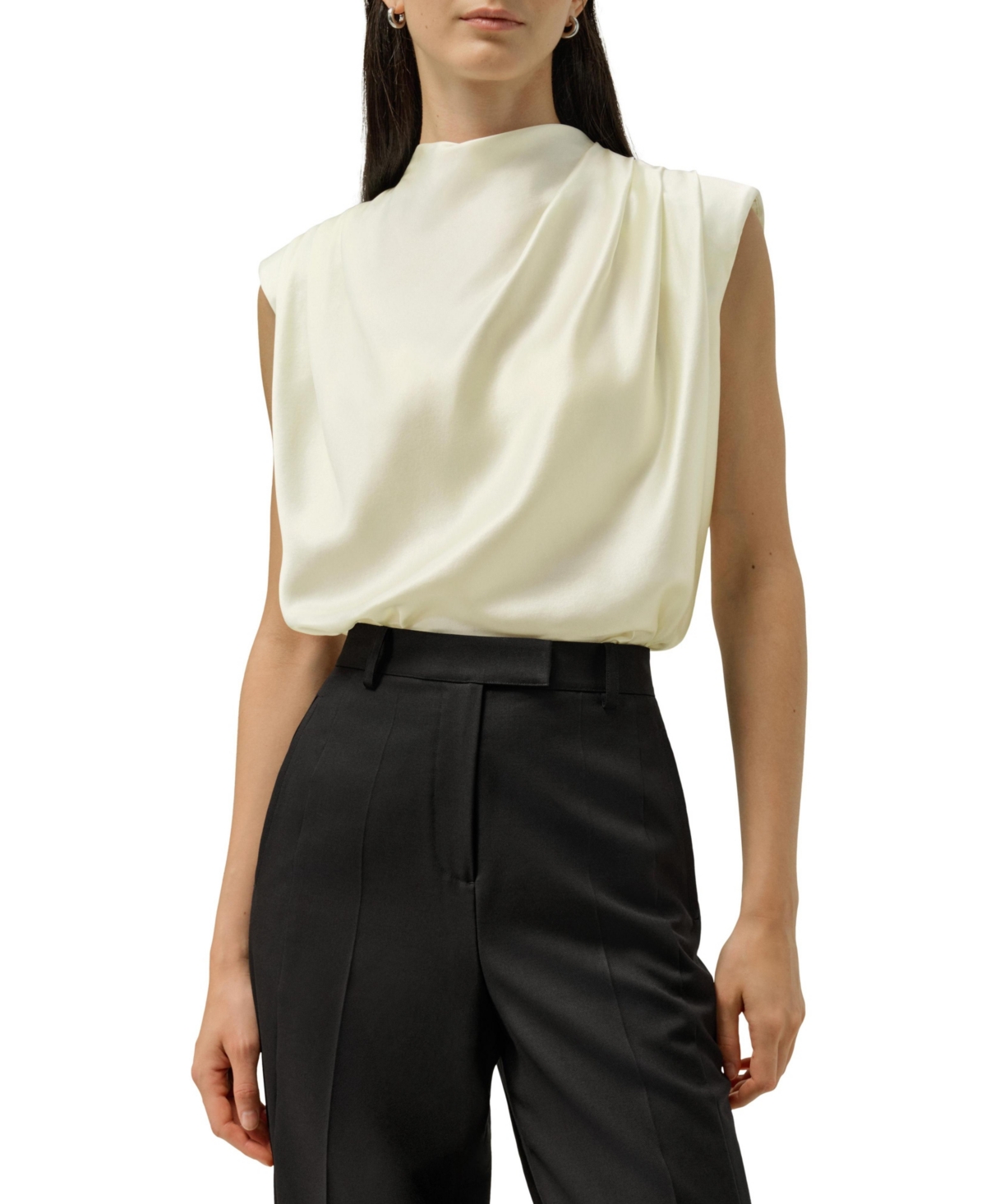 Click here for Lilysilk Womens X Lydia Tomlinson Grace Top - Lily... prices