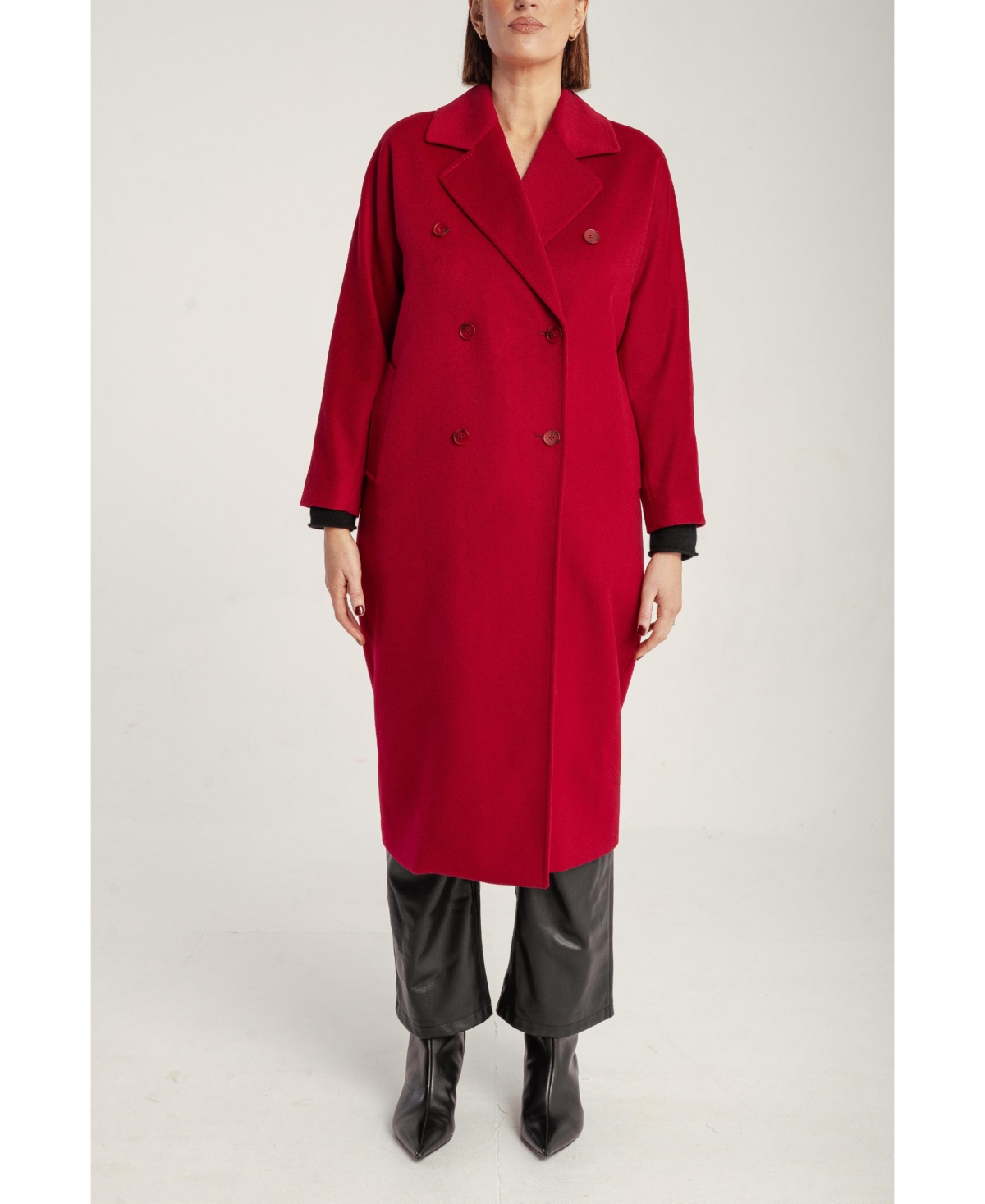 Click here for 1982 Womens Cashmere Double Breasted Long Coat - B... prices