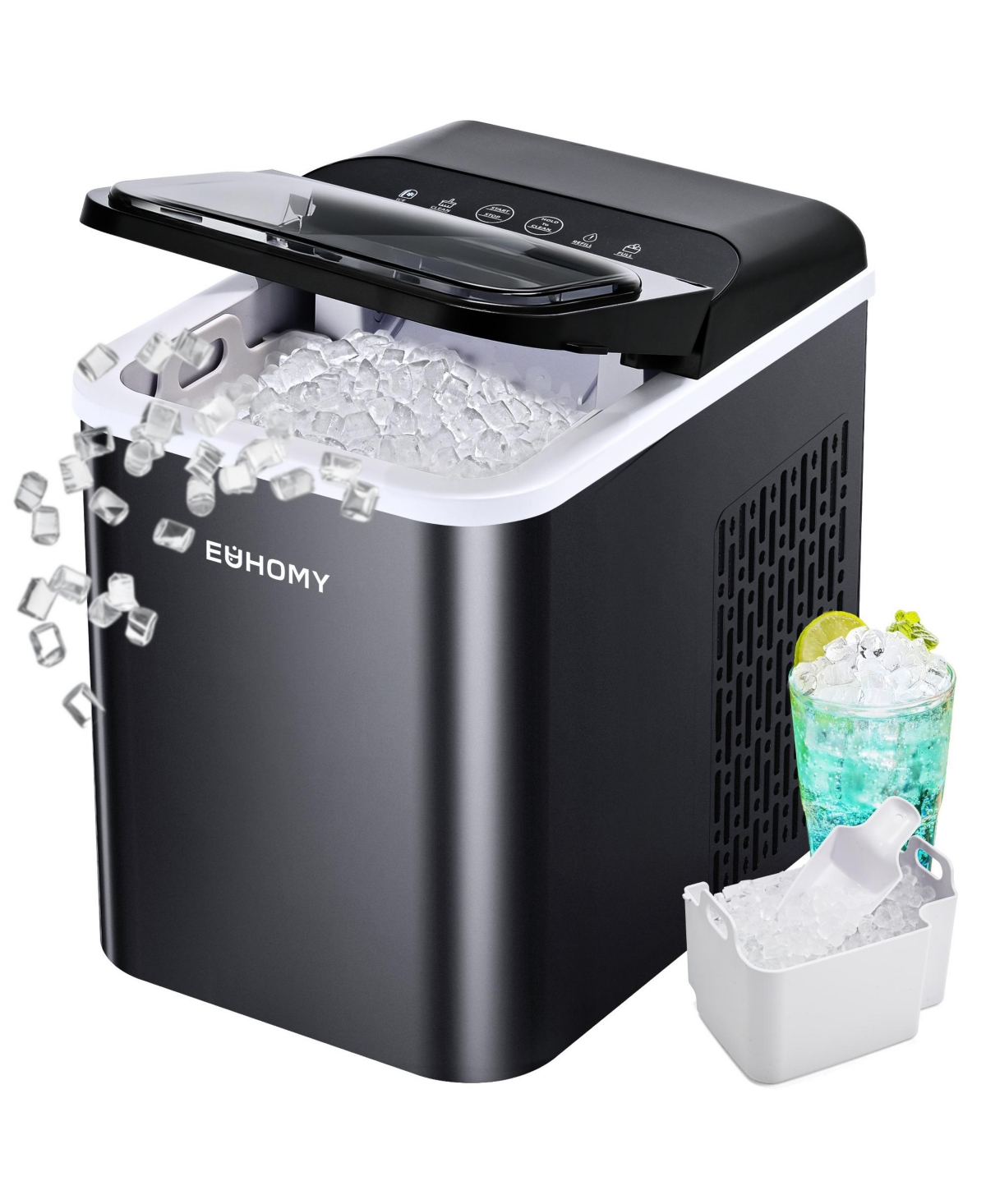 Click here for Euhomy 26-lb Ice Per day Nugget/Pebble Ice Maker w... prices